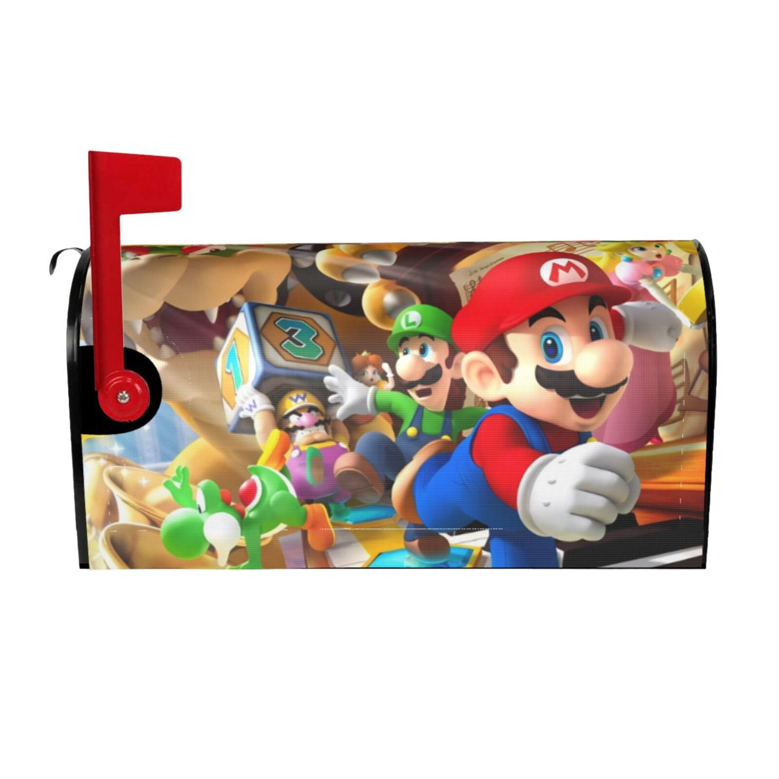 Gokiu Mario for Mailbox Covers Standard Size 25.5x21 in Magnetic Letter ...
