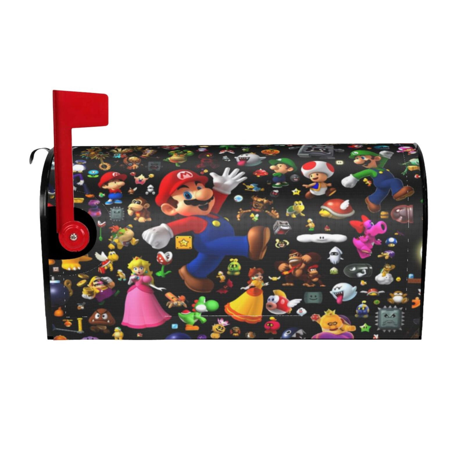 Gokiu Mario for Mailbox Covers Standard Size 25.5x21 in Magnetic Letter ...