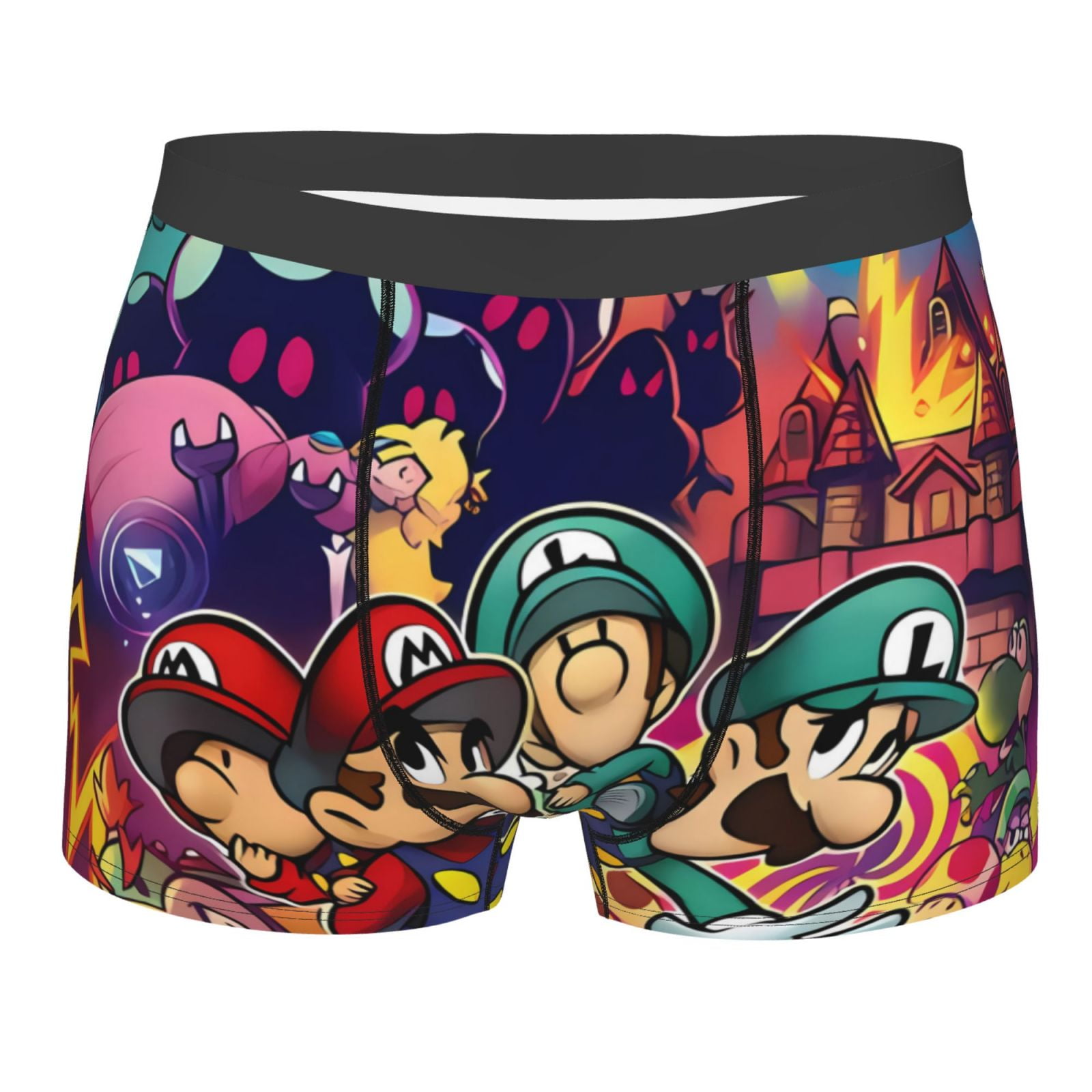 Gokiu Mario Mens Underwear Moisture Wicking Boxer Briefs Ultimate ...