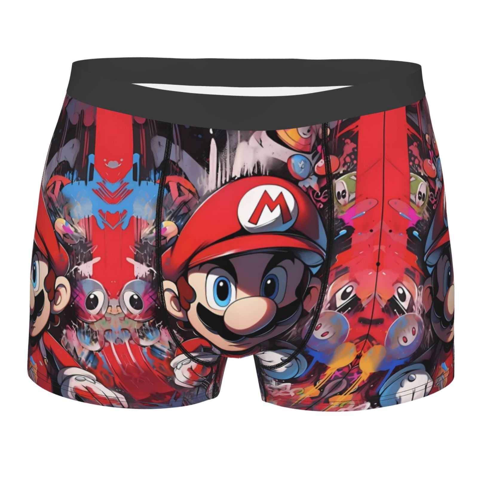 Gokiu Mario Mens Underwear Moisture Wicking Boxer Briefs Ultimate ...
