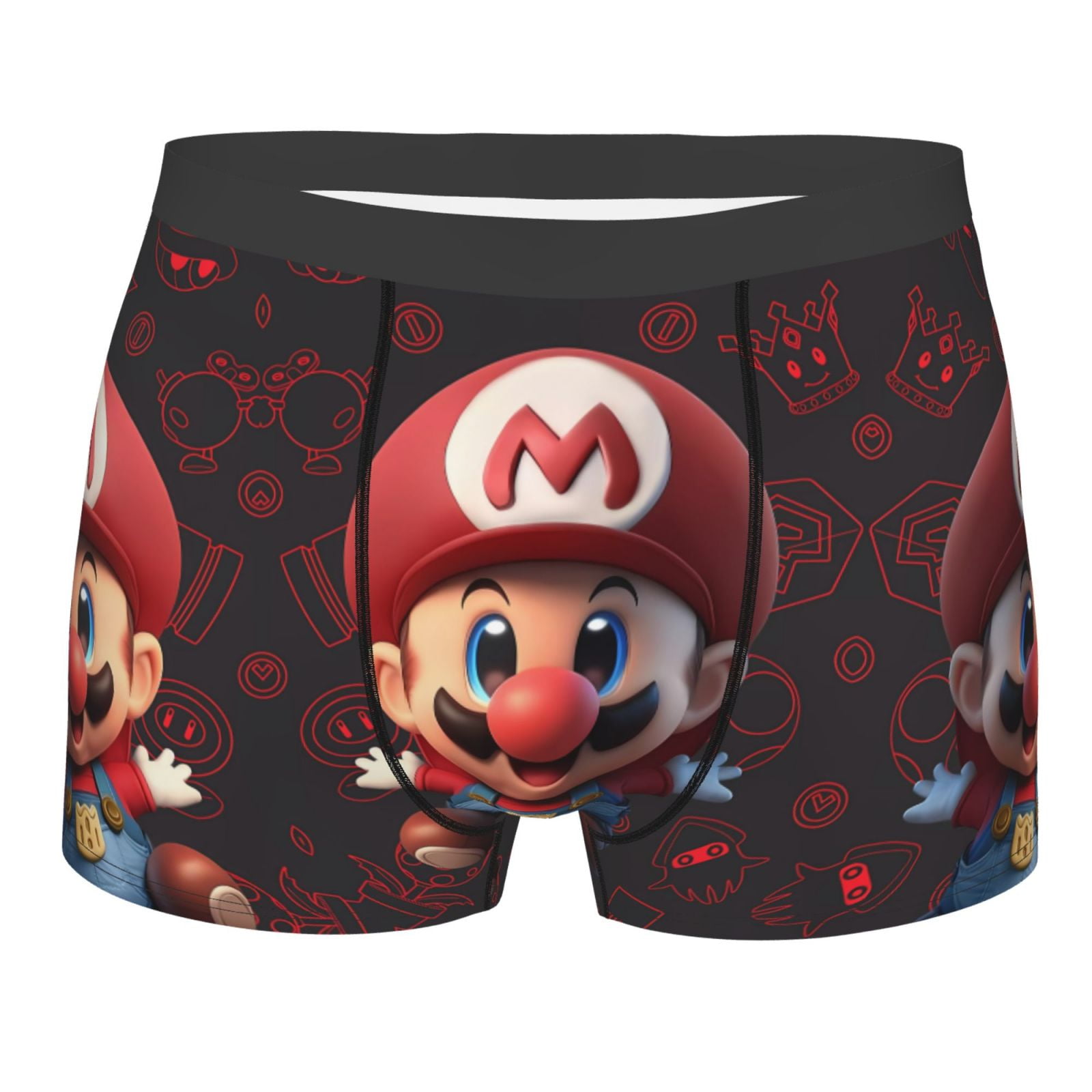 Gokiu Mario Mens Underwear Moisture Wicking Boxer Briefs Ultimate ...