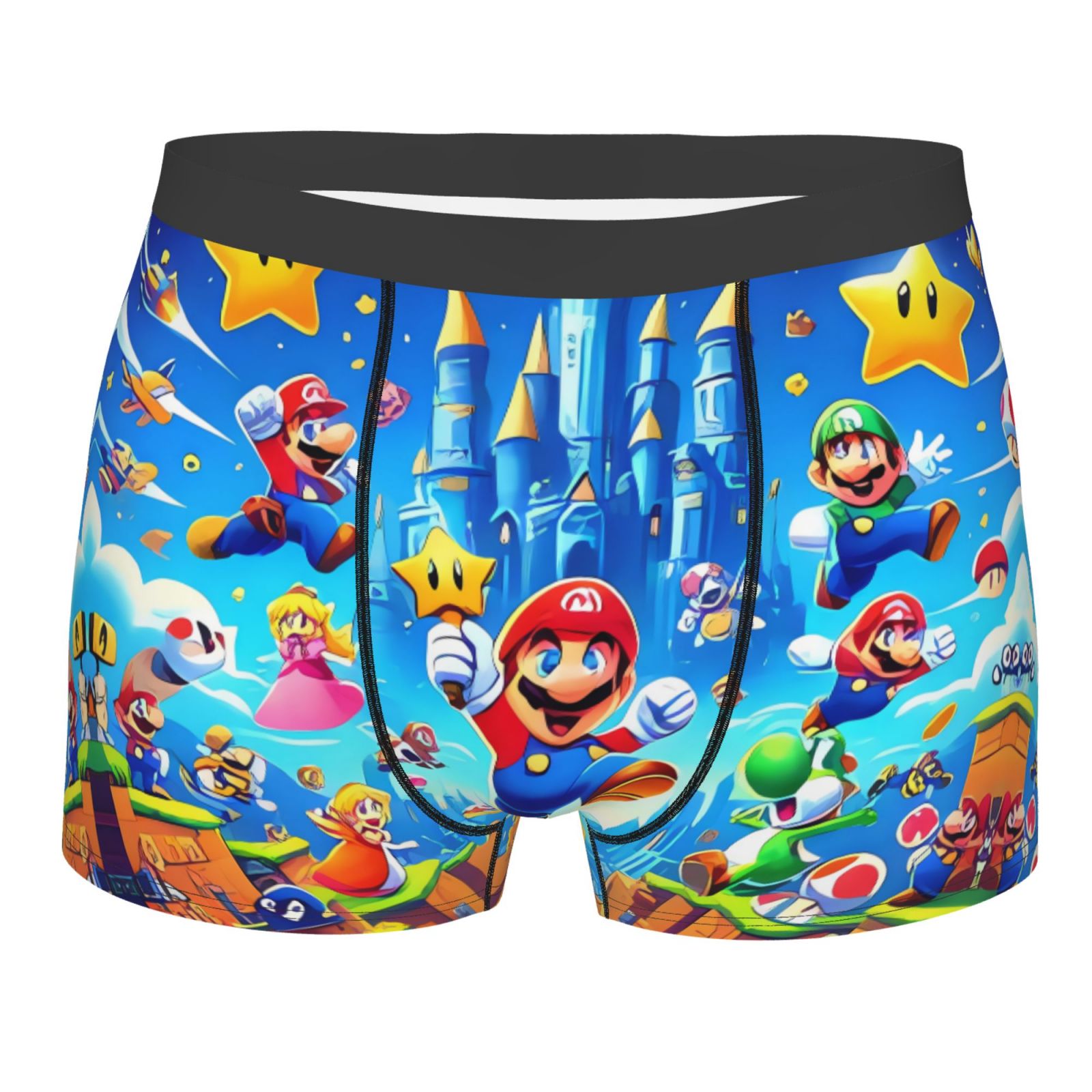 Gokiu Mario Mens Underwear Moisture Wicking Boxer Briefs Ultimate ...