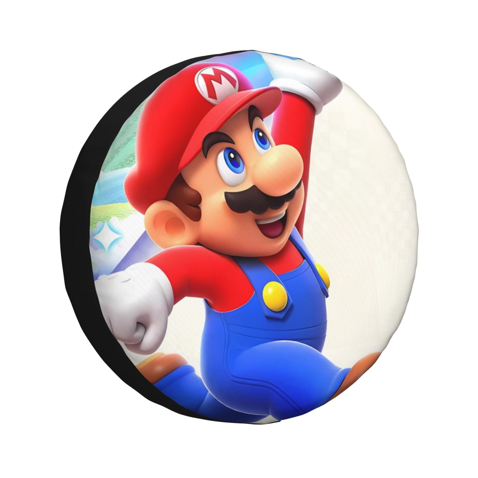 Gokiu Mario Spare Tire Cover Wheel Protectors Waterproof Sunproof Tire ...
