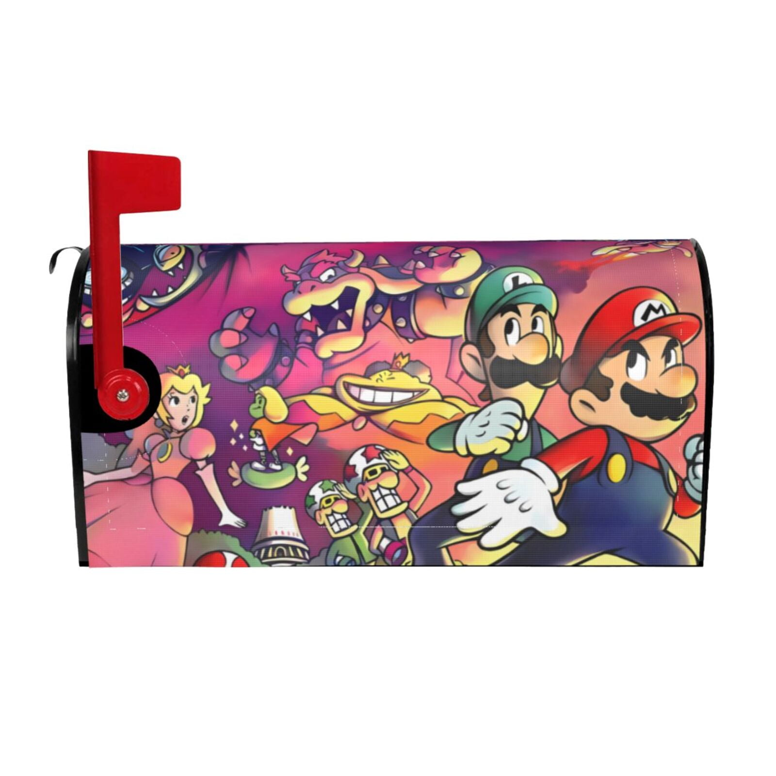 Gokiu Mario for Mailbox Covers Standard Size Magnetic Letter Mailer ...