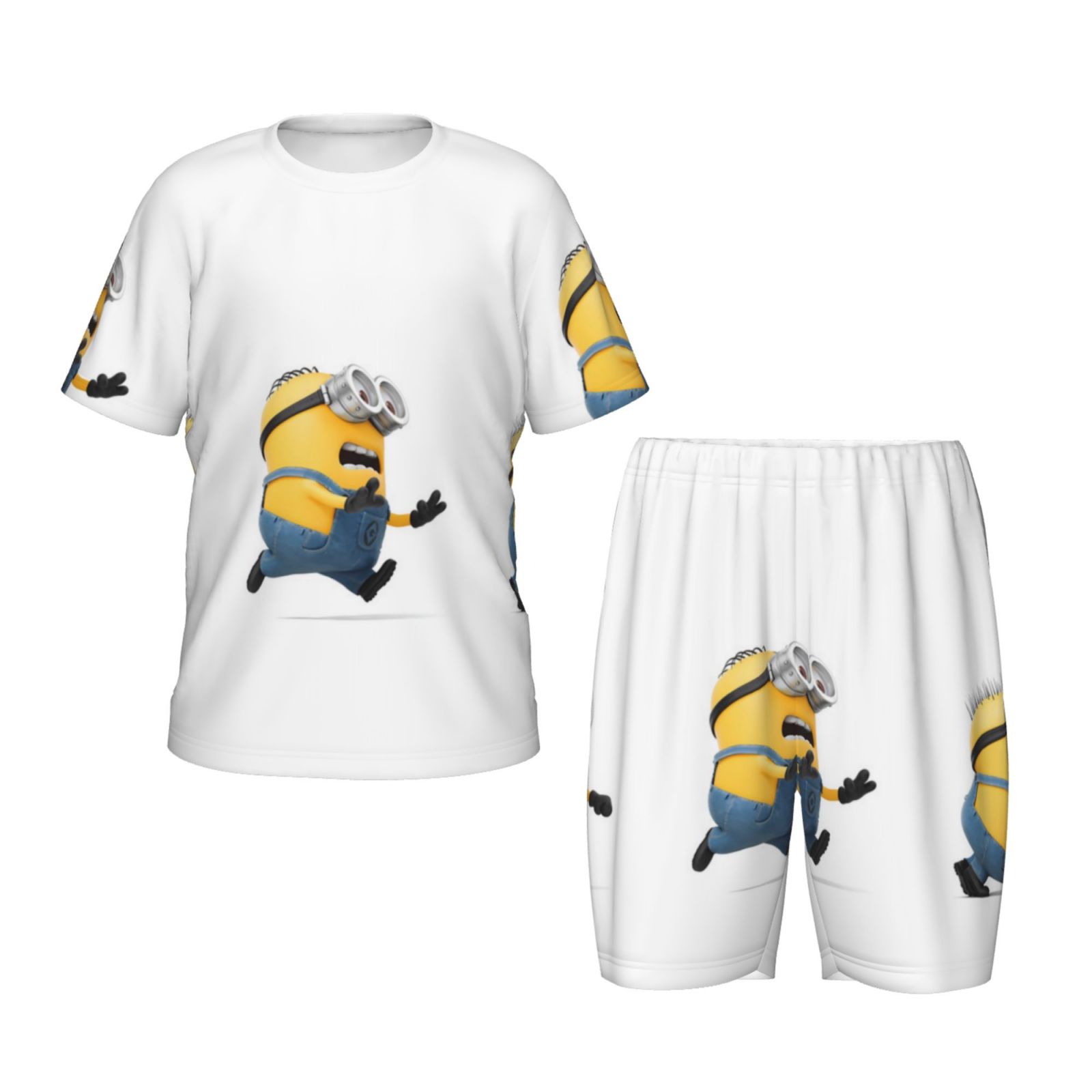 Gokiu Minions Toddler Pajamas Kids Short Sets Boys and Girls Casual ...