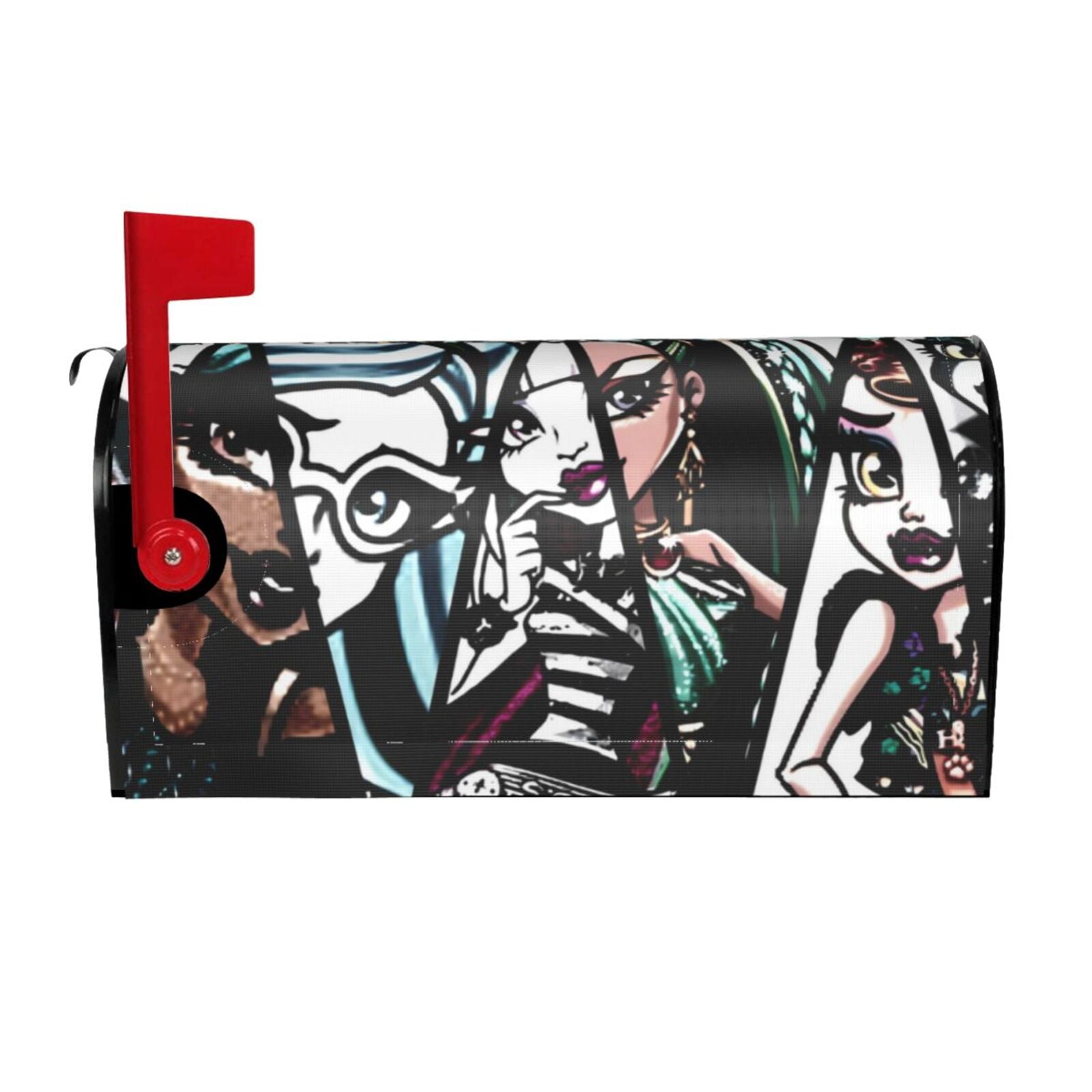 Gokiu Monster High for Mailbox Covers Standard Size 21x18 in Magnetic ...