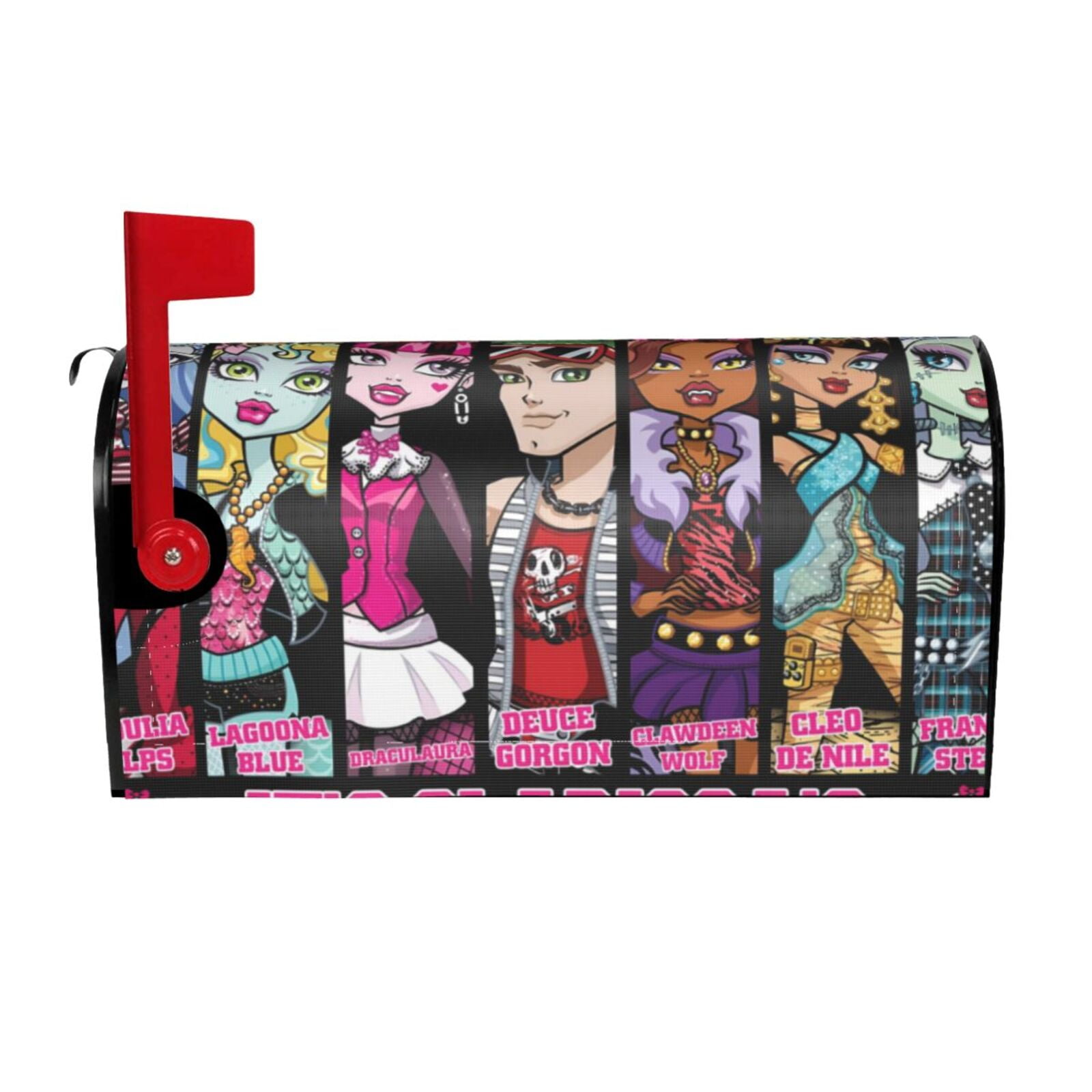 Gokiu Monster High for Mailbox Covers Standard Size 21x18 in Magnetic ...