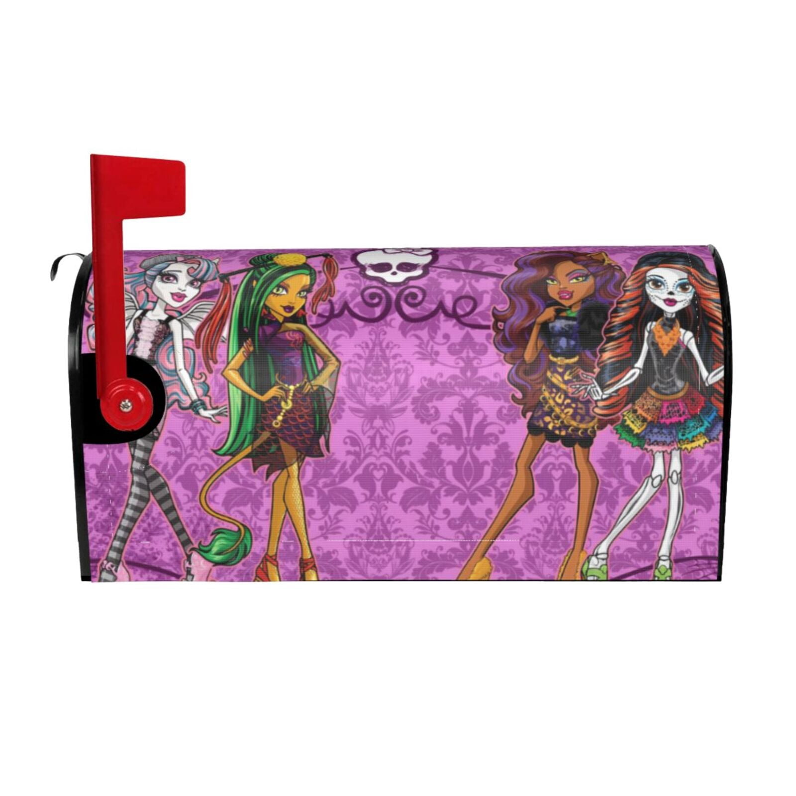 Gokiu Monster High for Mailbox Covers Standard Size 21x18 in Magnetic ...