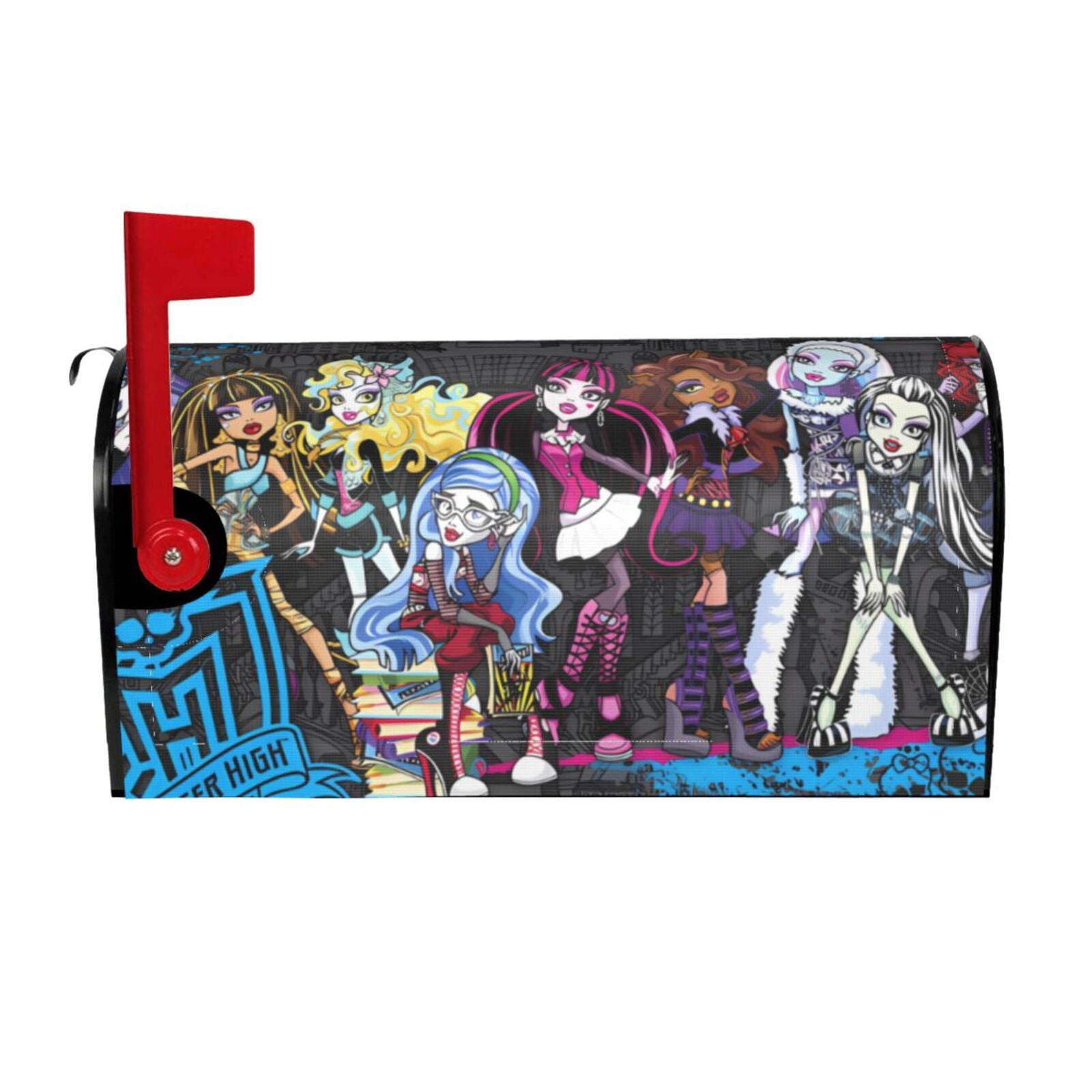Gokiu Monster High for Mailbox Covers Standard Size 21x18 in Magnetic ...