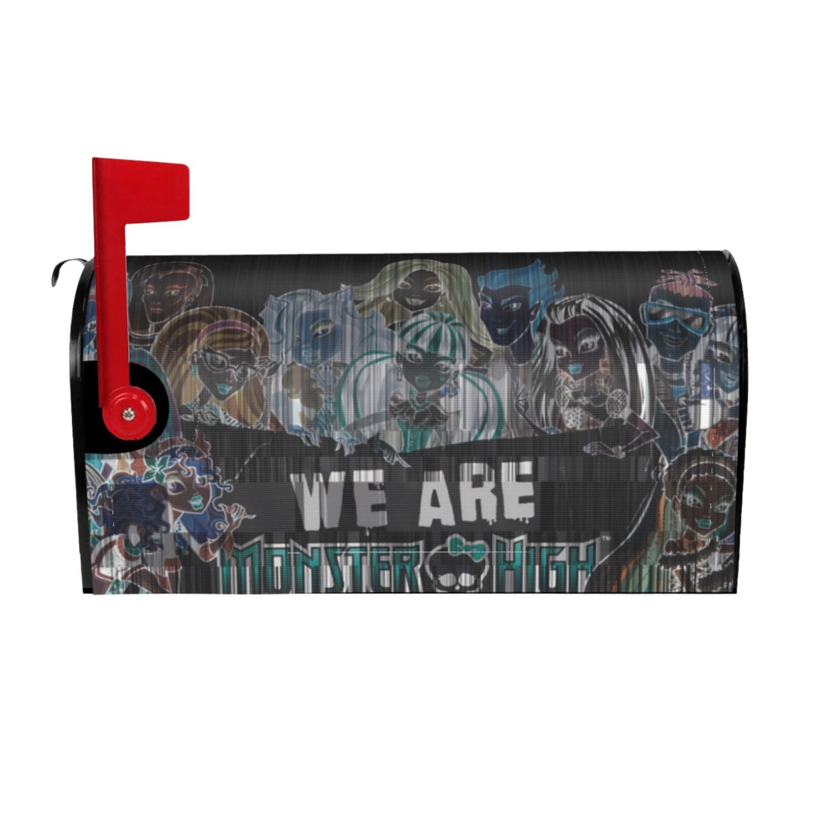 Gokiu Monster High for Mailbox Covers Standard Size 21x18 in Magnetic ...