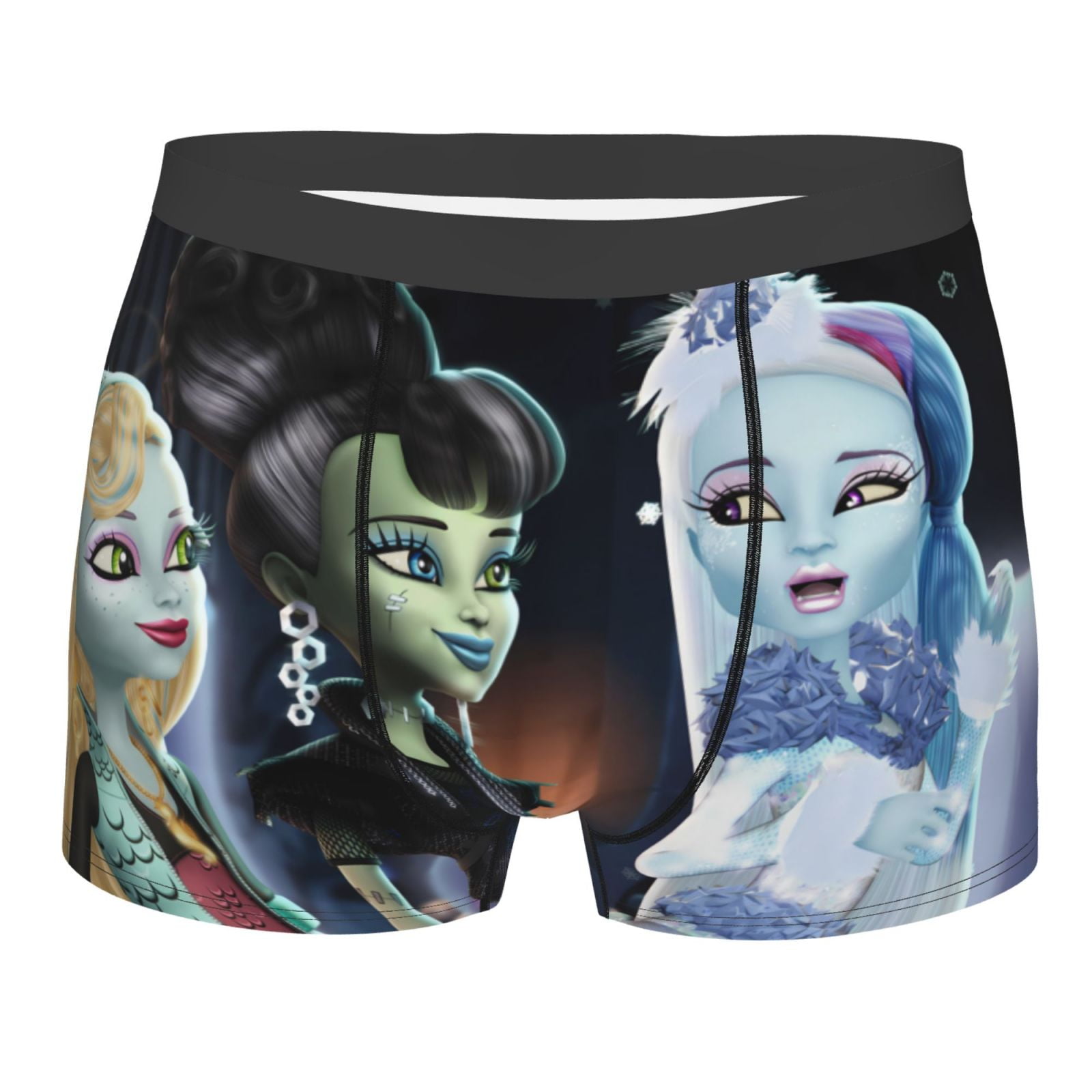Gokiu Monster High Mens Underwear Moisture Wicking Boxer Briefs ...