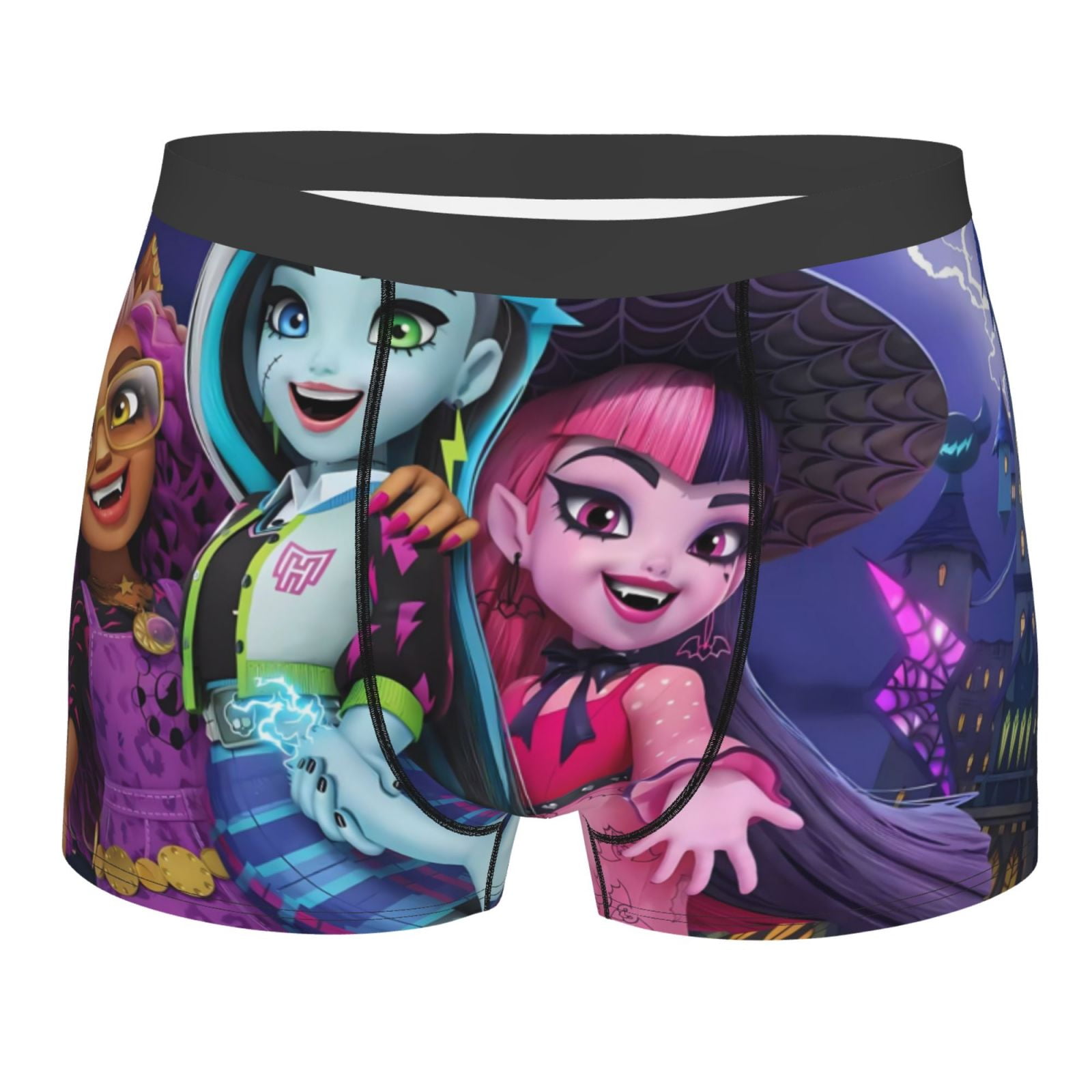 Gokiu Monster High Mens Underwear Moisture Wicking Boxer Briefs ...