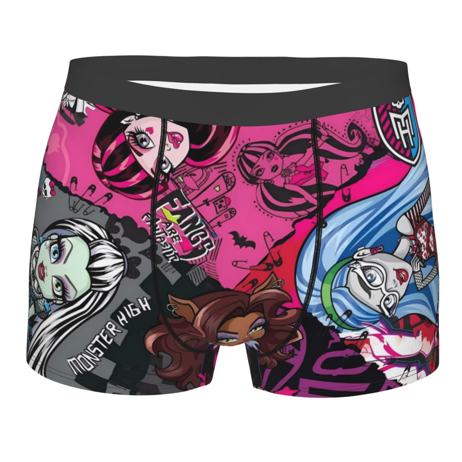 Gokiu Monster High Mens Underwear Moisture Wicking Boxer Briefs ...