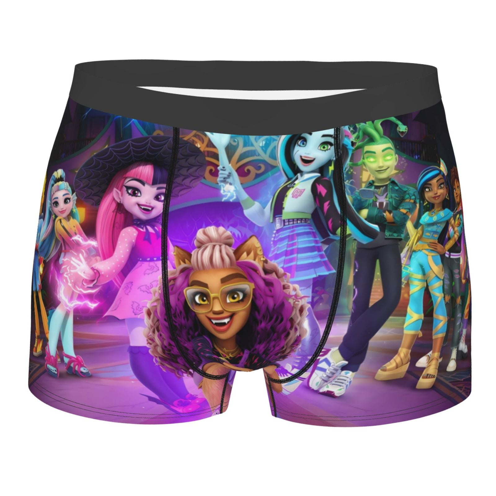 Gokiu Monster High Mens Underwear Moisture Wicking Boxer Briefs Ultimate Essential - Walmart.com