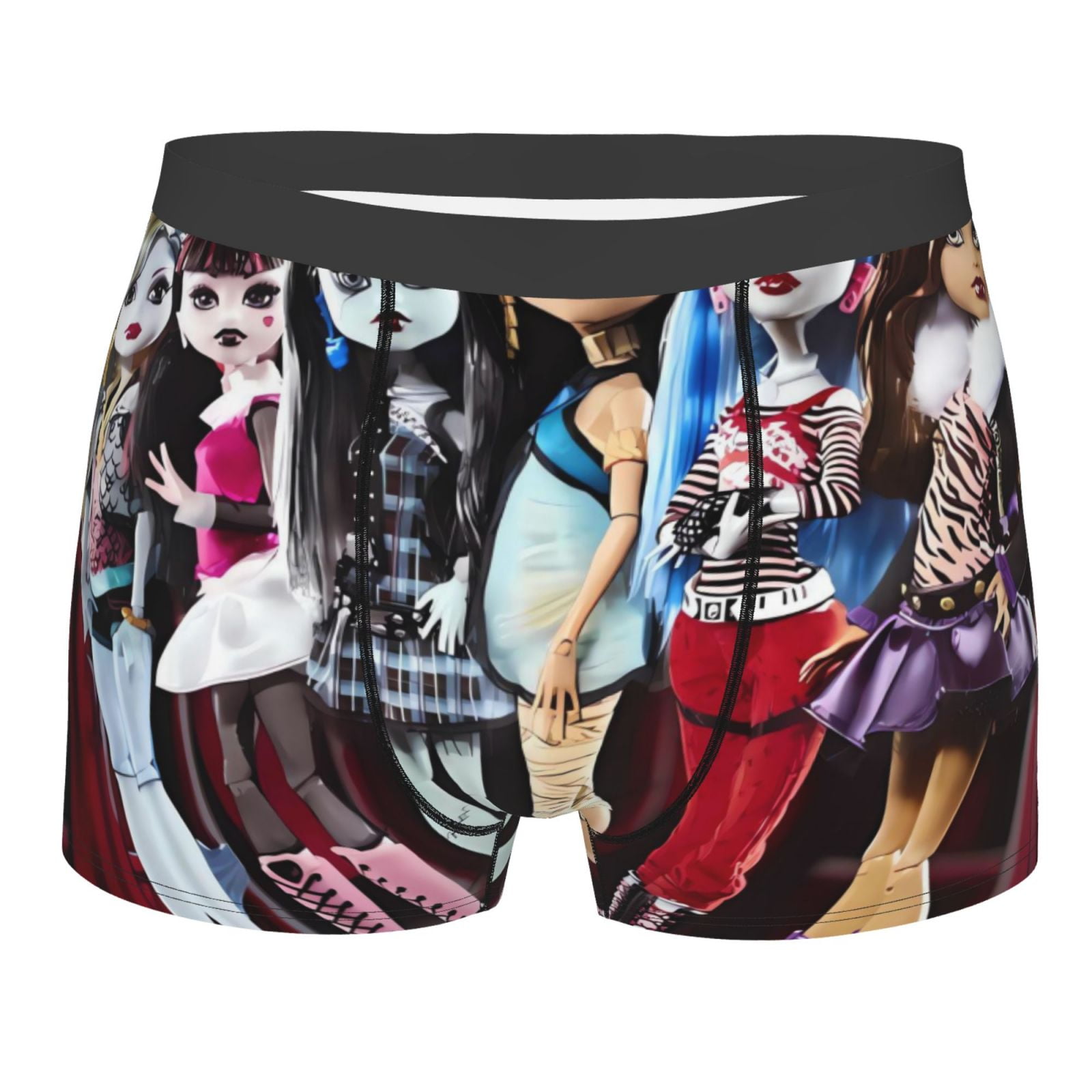 Gokiu Monster High Mens Underwear Moisture Wicking Boxer Briefs ...