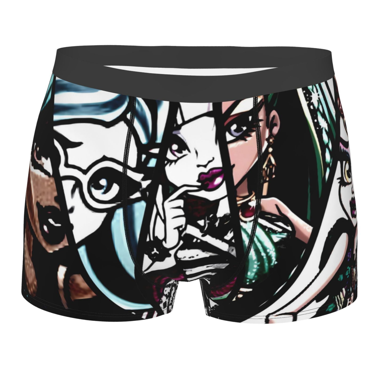 Gokiu Monster High Mens Underwear Moisture Wicking Boxer Briefs ...