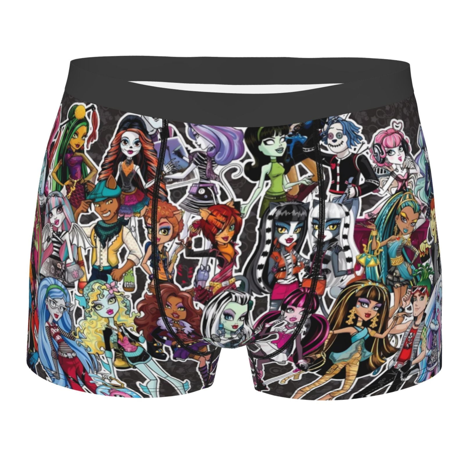 Gokiu Monster High Mens Underwear Moisture Wicking Boxer Briefs ...