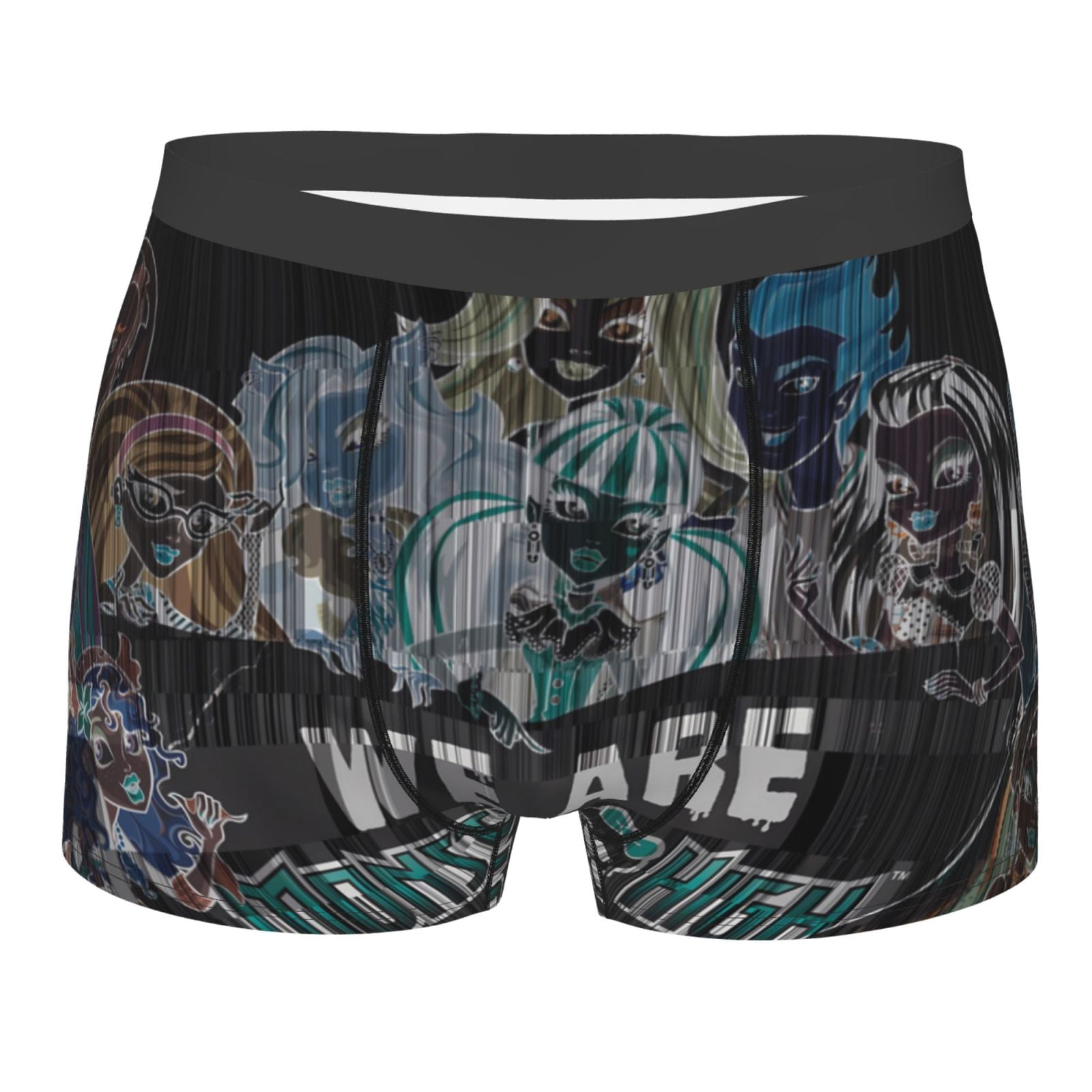 Gokiu Monster High Mens Underwear Moisture Wicking Boxer Briefs ...