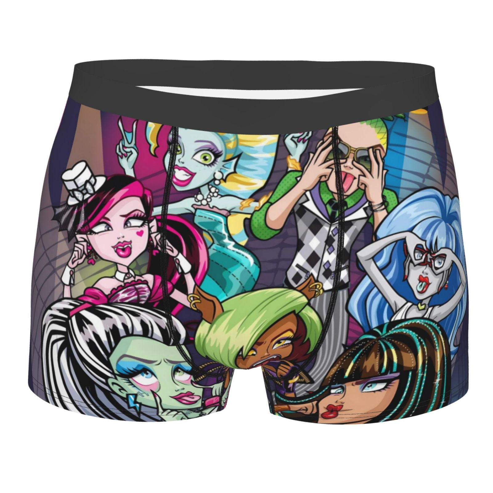 Gokiu Monster High Mens Underwear Moisture Wicking Boxer Briefs ...