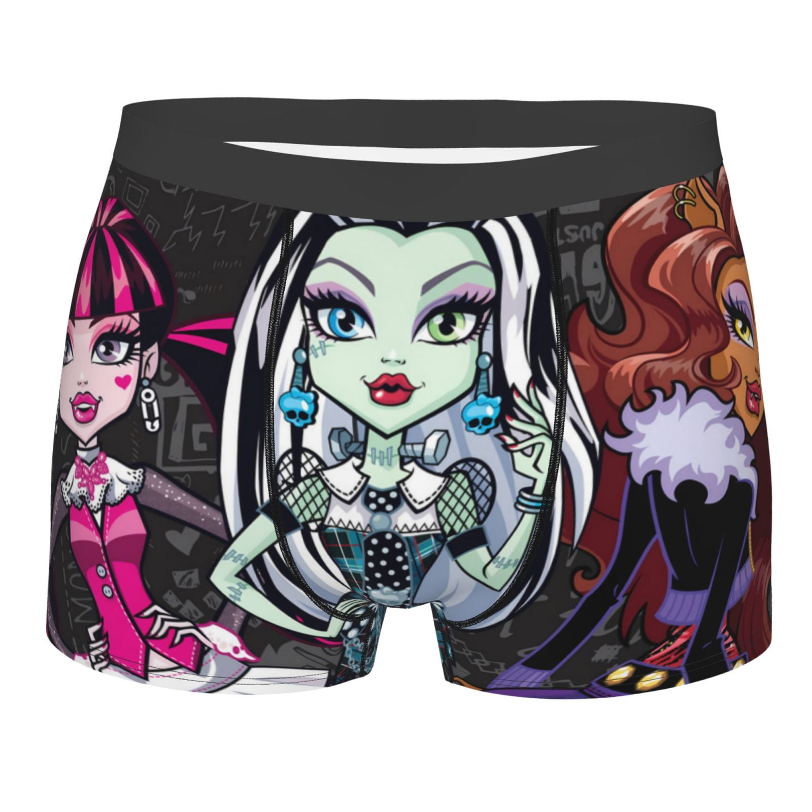 Gokiu Monster High Mens Underwear Moisture Wicking Boxer Briefs ...
