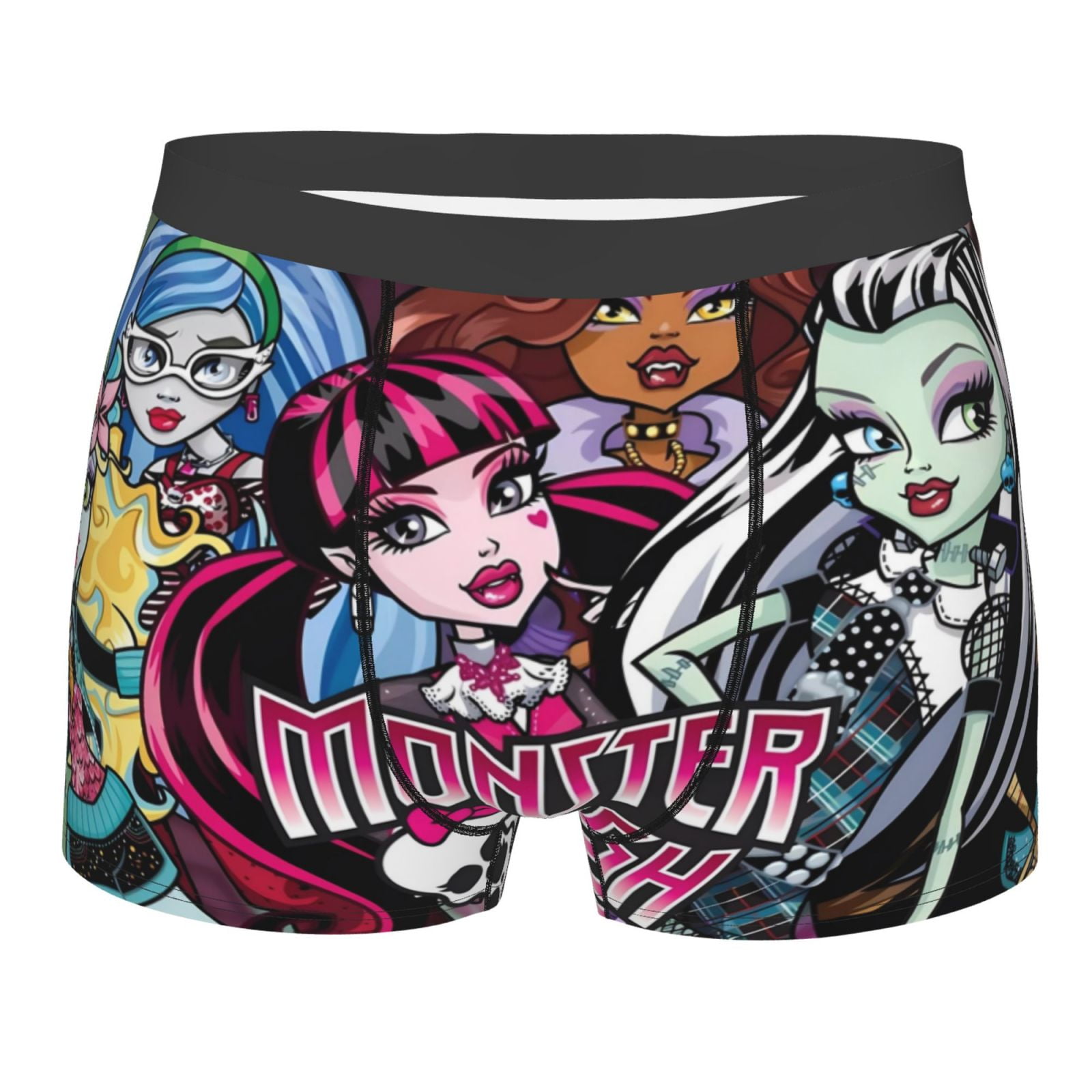 Gokiu Monster High Mens Underwear Moisture Wicking Boxer Briefs ...