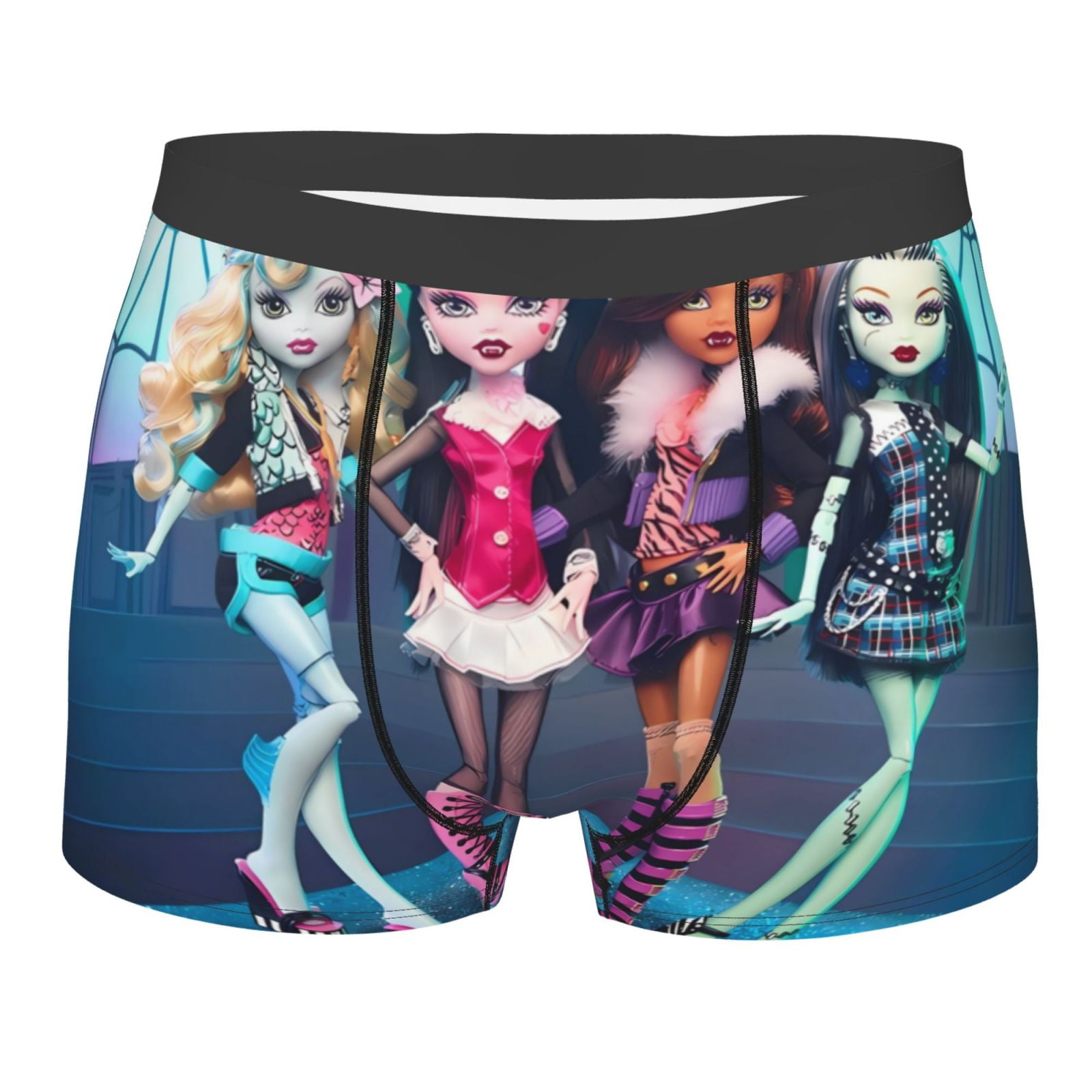 Gokiu Monster High Mens Underwear Moisture Wicking Boxer Briefs Ultimate Essential - Walmart.com