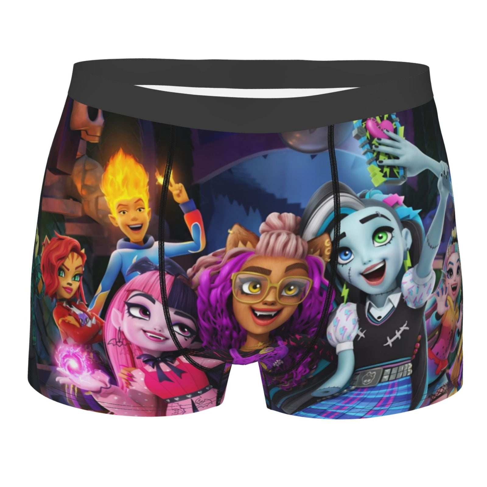 Gokiu Monster High Mens Underwear Moisture Wicking Boxer Briefs ...