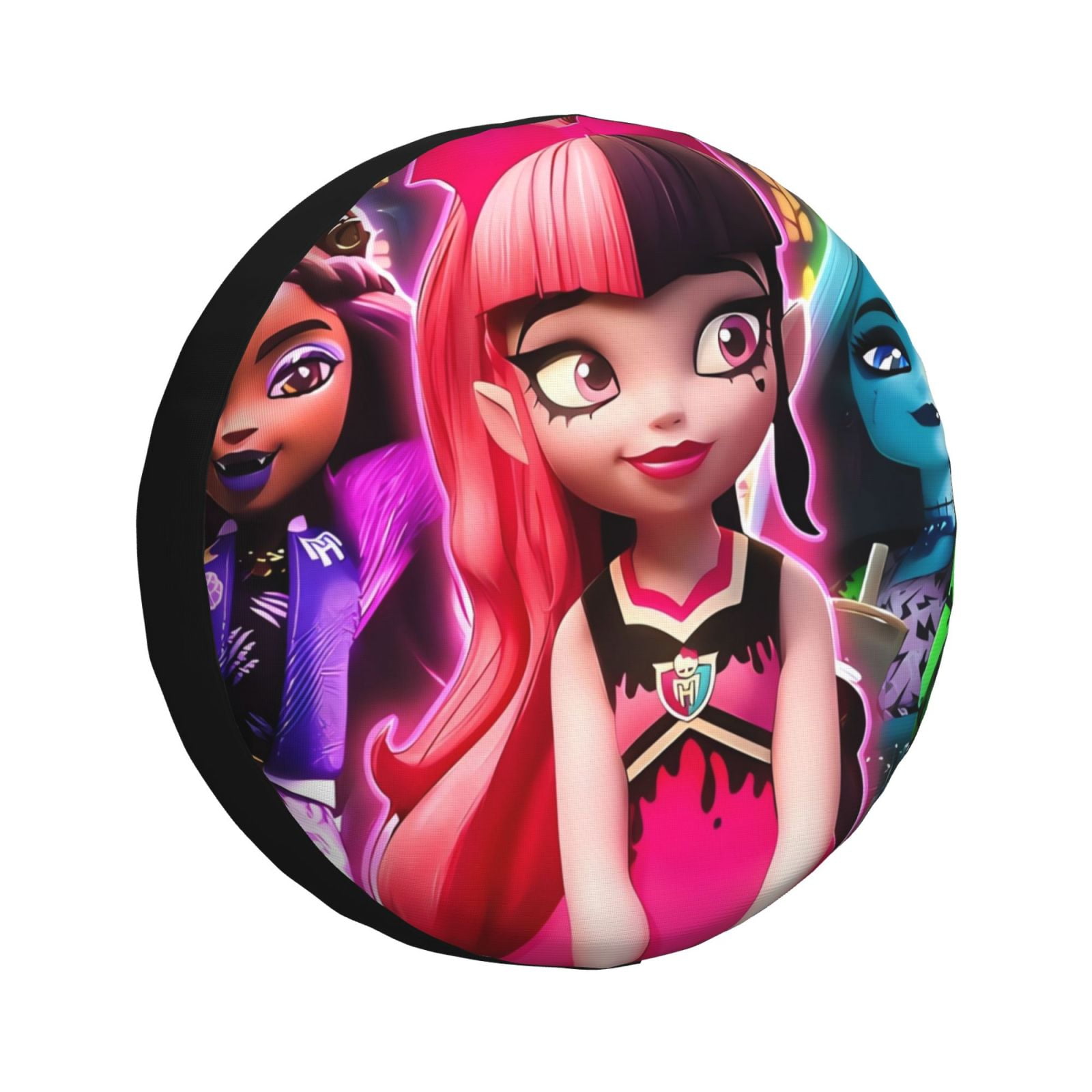 Gokiu Monster High Spare Tire Cover Wheel Protectors Waterproof ...