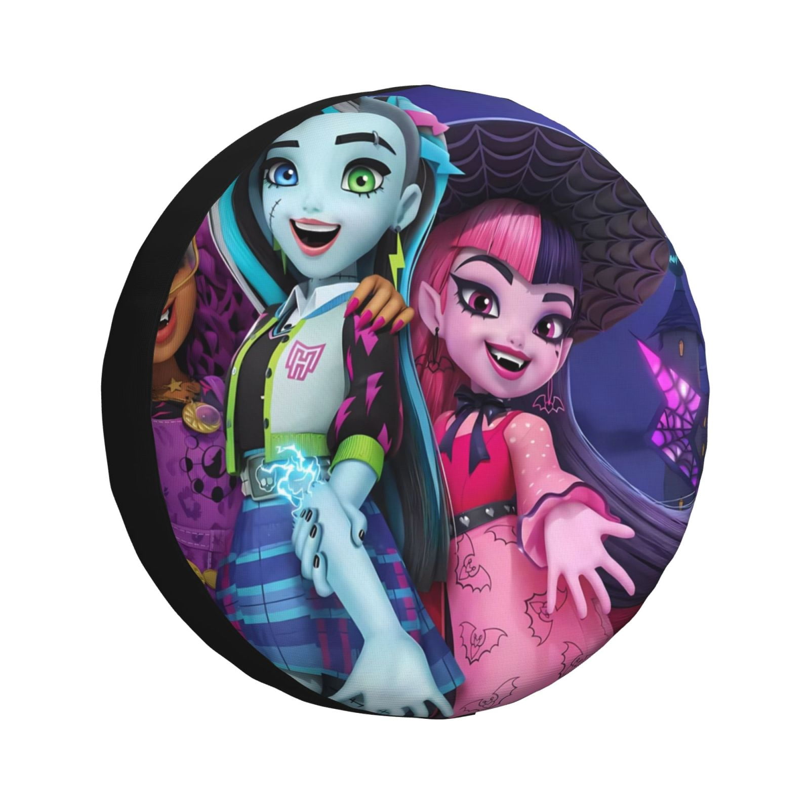 Gokiu Monster High Spare Tire Cover Wheel Protectors Waterproof ...
