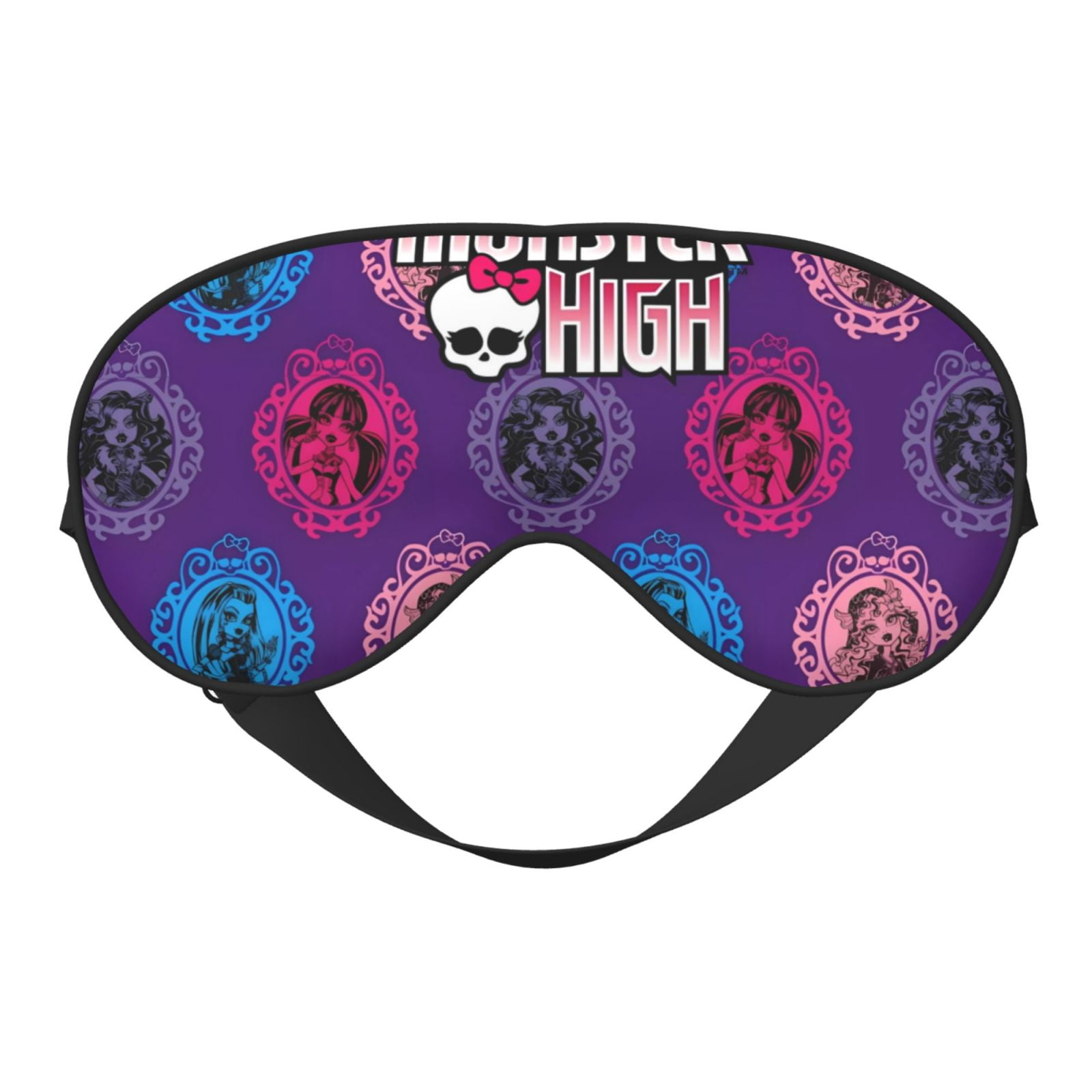 Gokiu Monster High for Sleep Mask Adjustable Double -Sided Eye Mask ...
