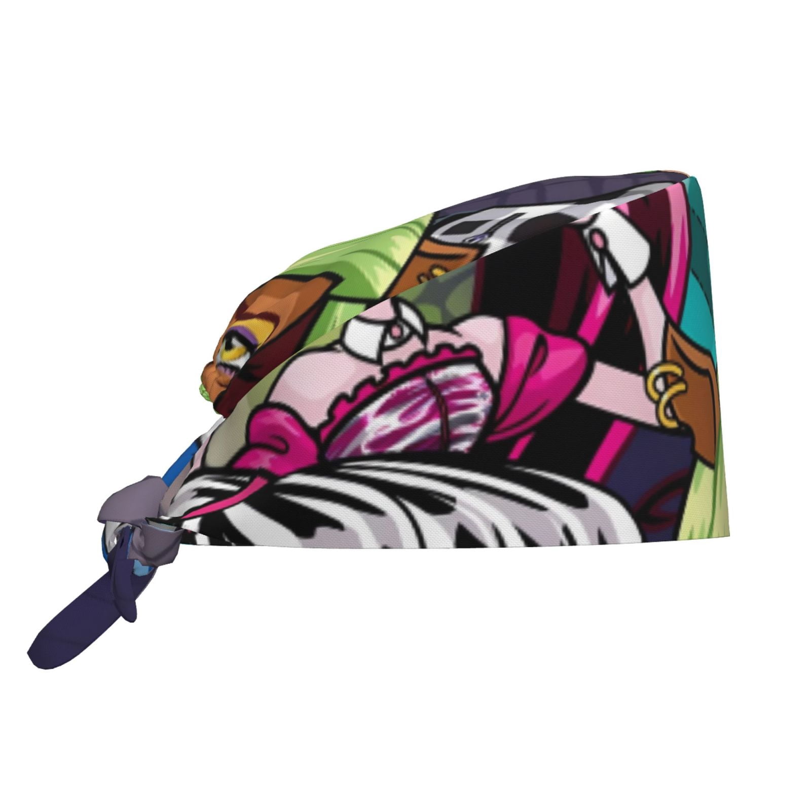 Gokiu Monster High for Women Scrub Caps Adjustable Working Cap ...