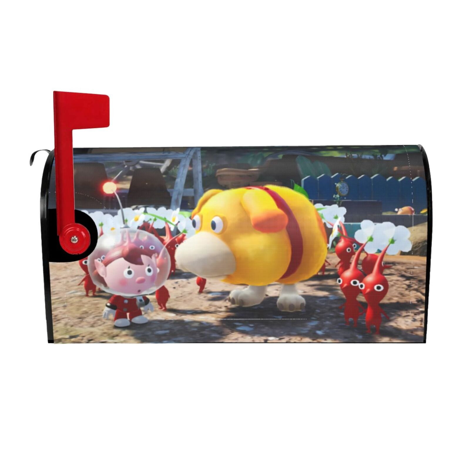 Gokiu Pikmin for Mailbox Covers Standard Size 21x18 in Magnetic Letter ...