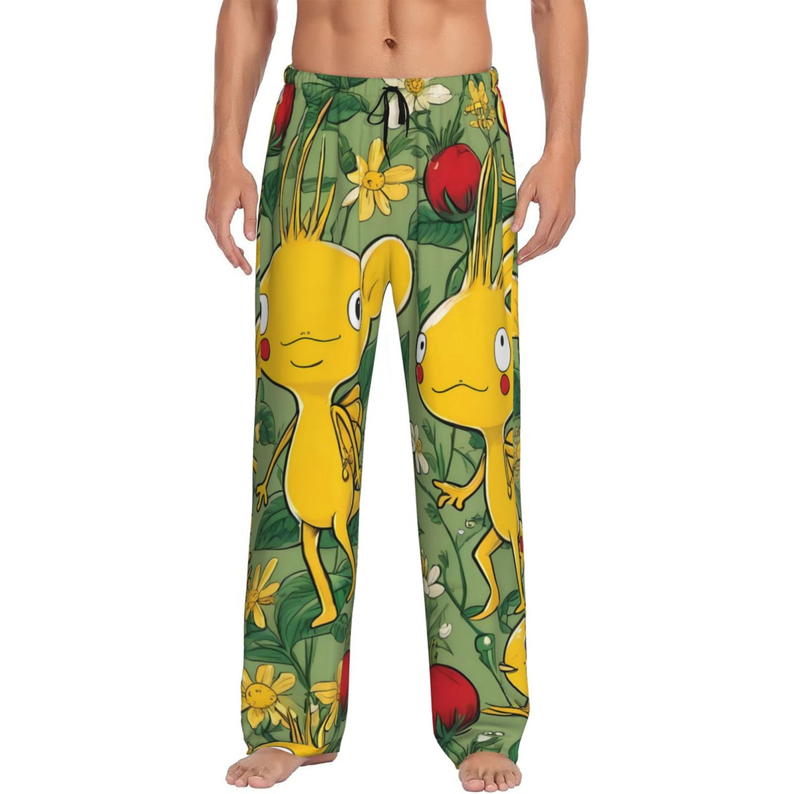 Gokiu Pikmin Mens Pajama Lounge Pants Drawstring Pj Casual Pajama ...