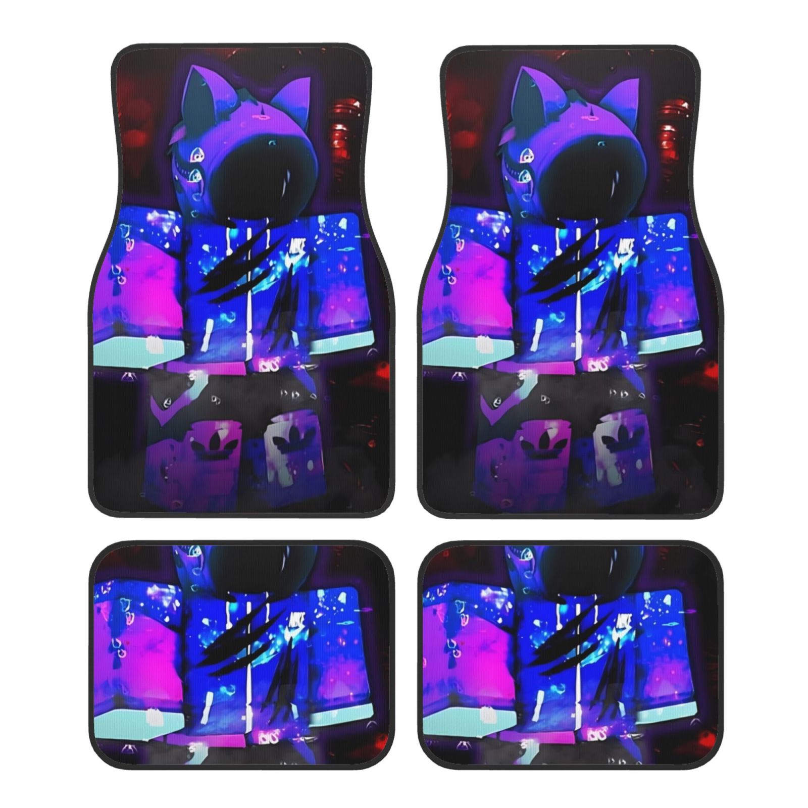 Gokiu Roblox Car Floor Mats Set of 4 Universal Fit Automotive All ...
