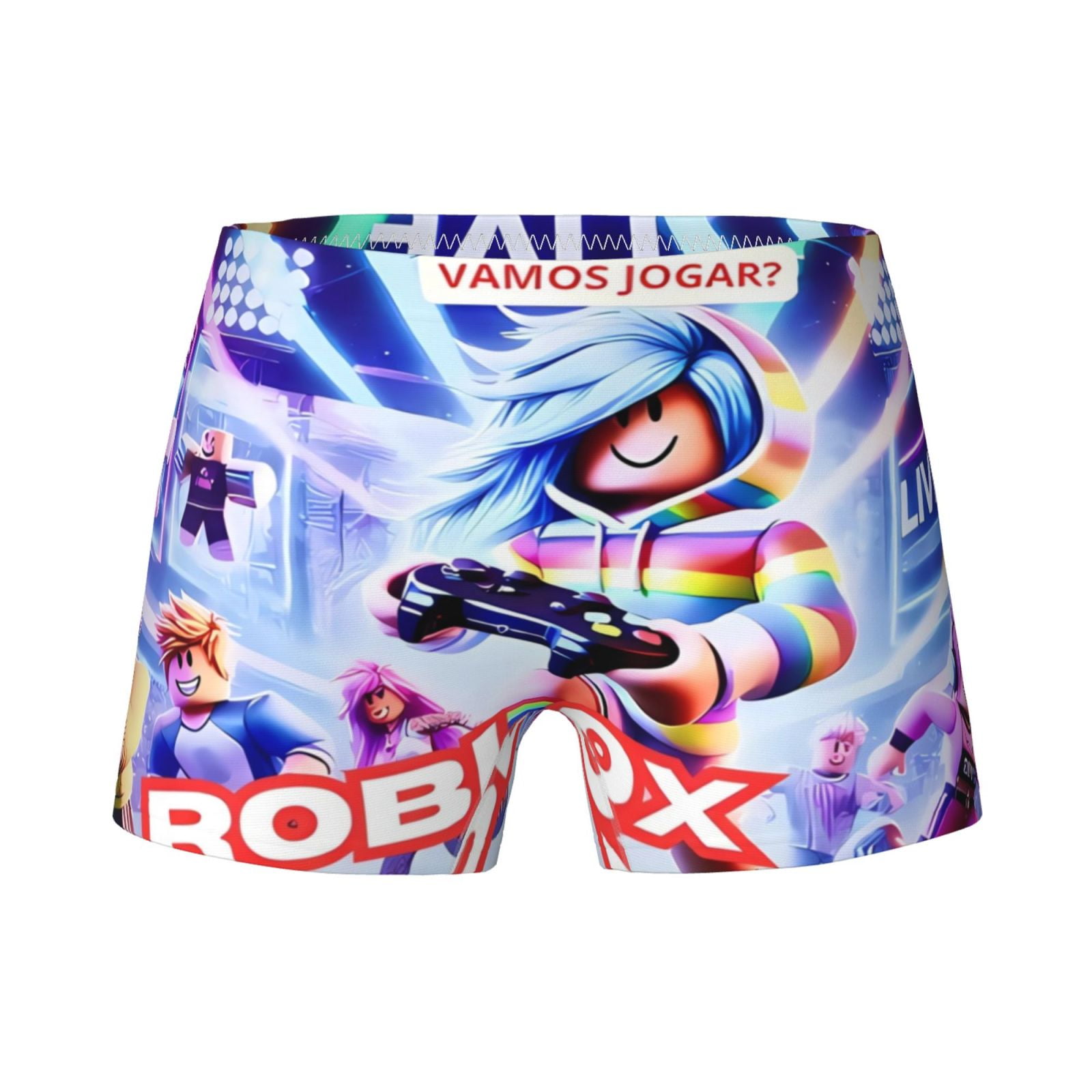 Gokiu Roblox Girls Cotton Underwear Boyshort Panties Soft Boxer Briefs ...
