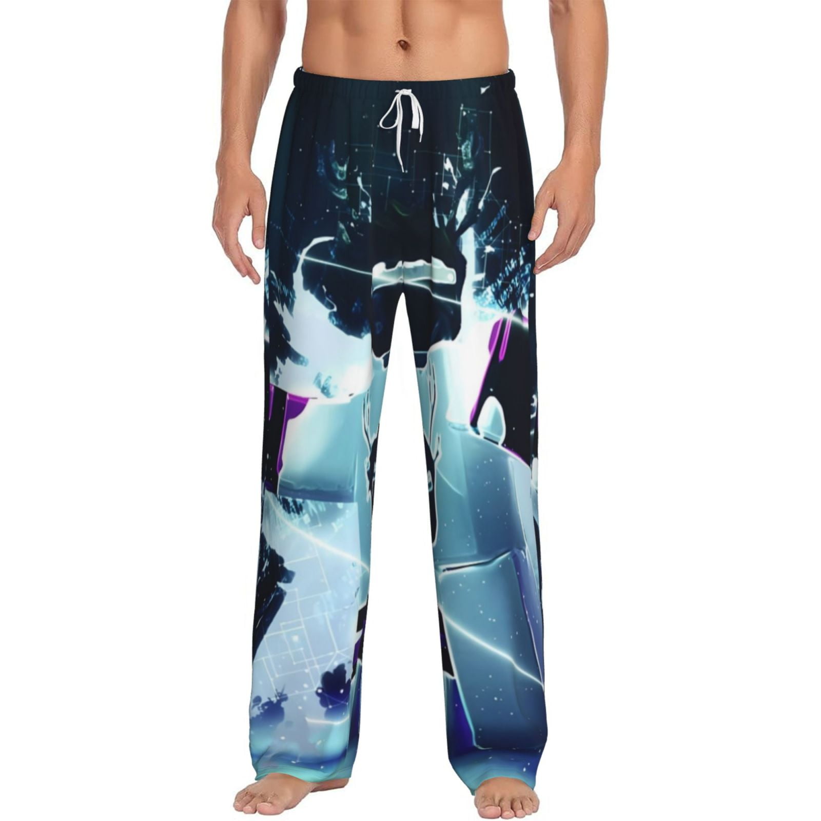 Gokiu Roblox Mens Pajama Lounge Pants Drawstring Pj Casual Pajama ...