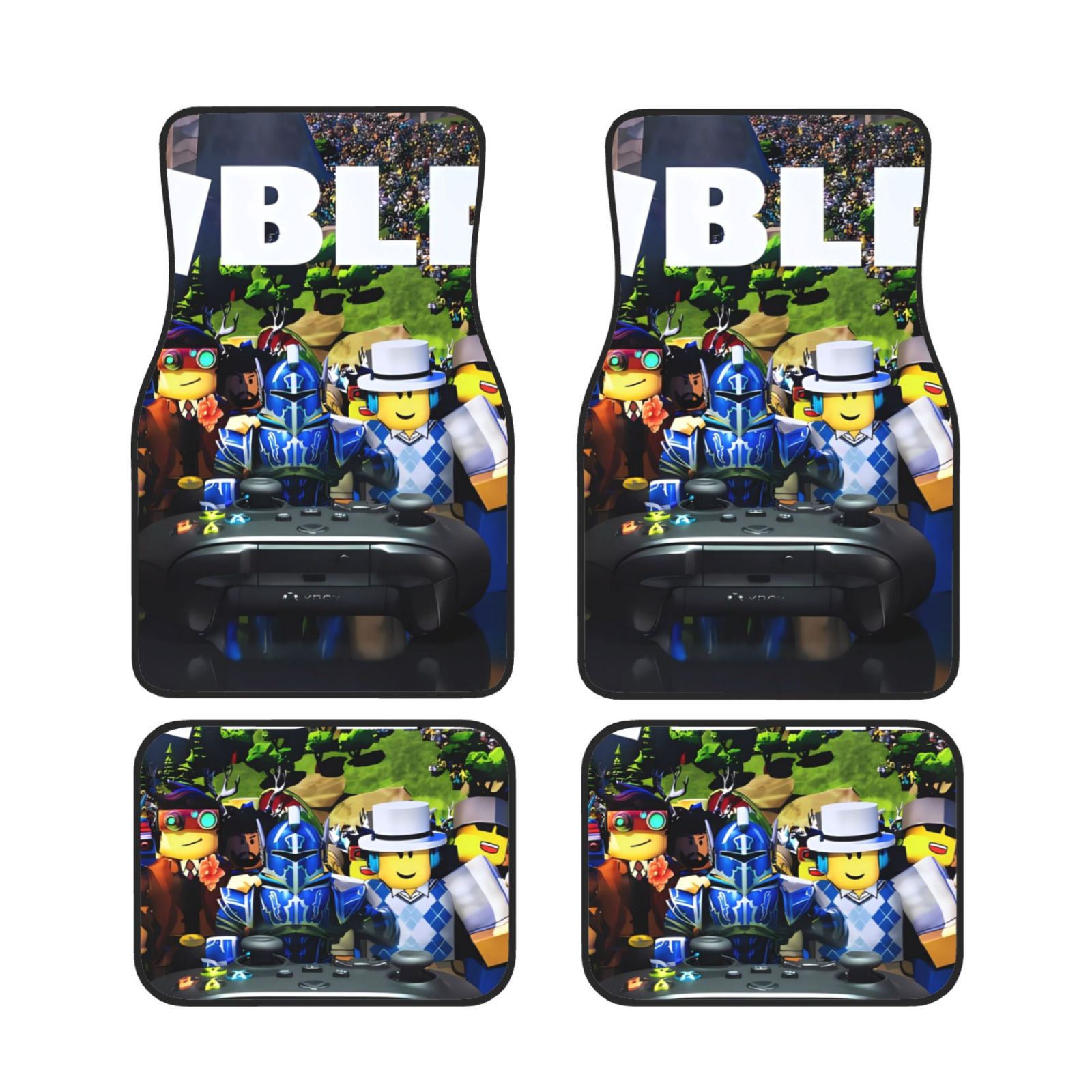 Gokiu Roblox for Car Floor Mats Set of 4 Universal Fit Automotive All ...