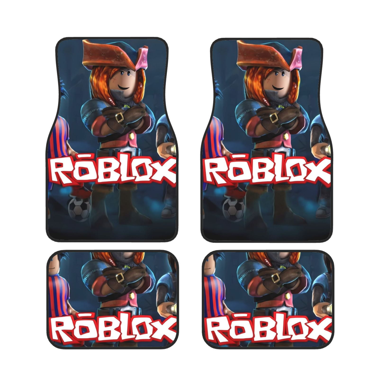 Gokiu Roblox for Car Floor Mats Set of 4 Universal Fit Automotive All ...