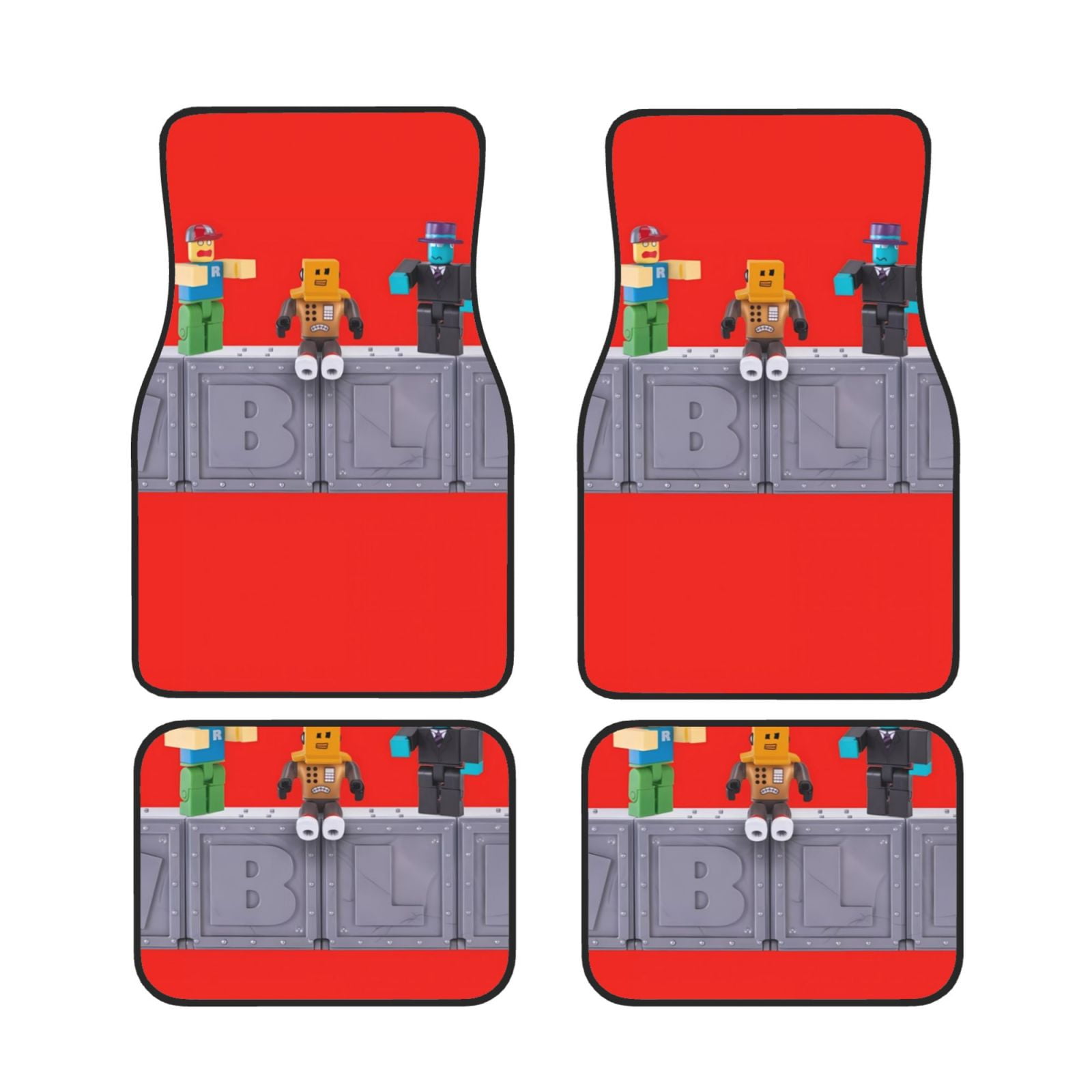 Gokiu Roblox for Car Floor Mats Set of 4 Universal Fit Automotive All ...