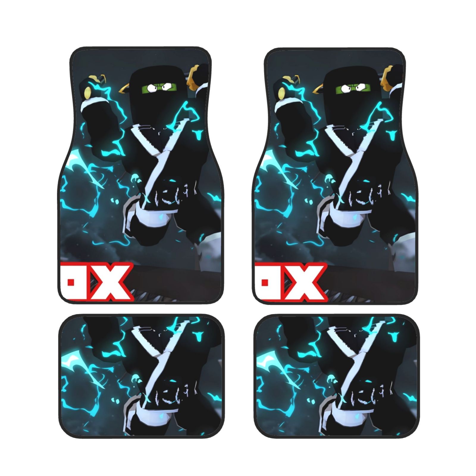 Gokiu Roblox for Car Floor Mats Set of 4 Universal Fit Automotive All ...