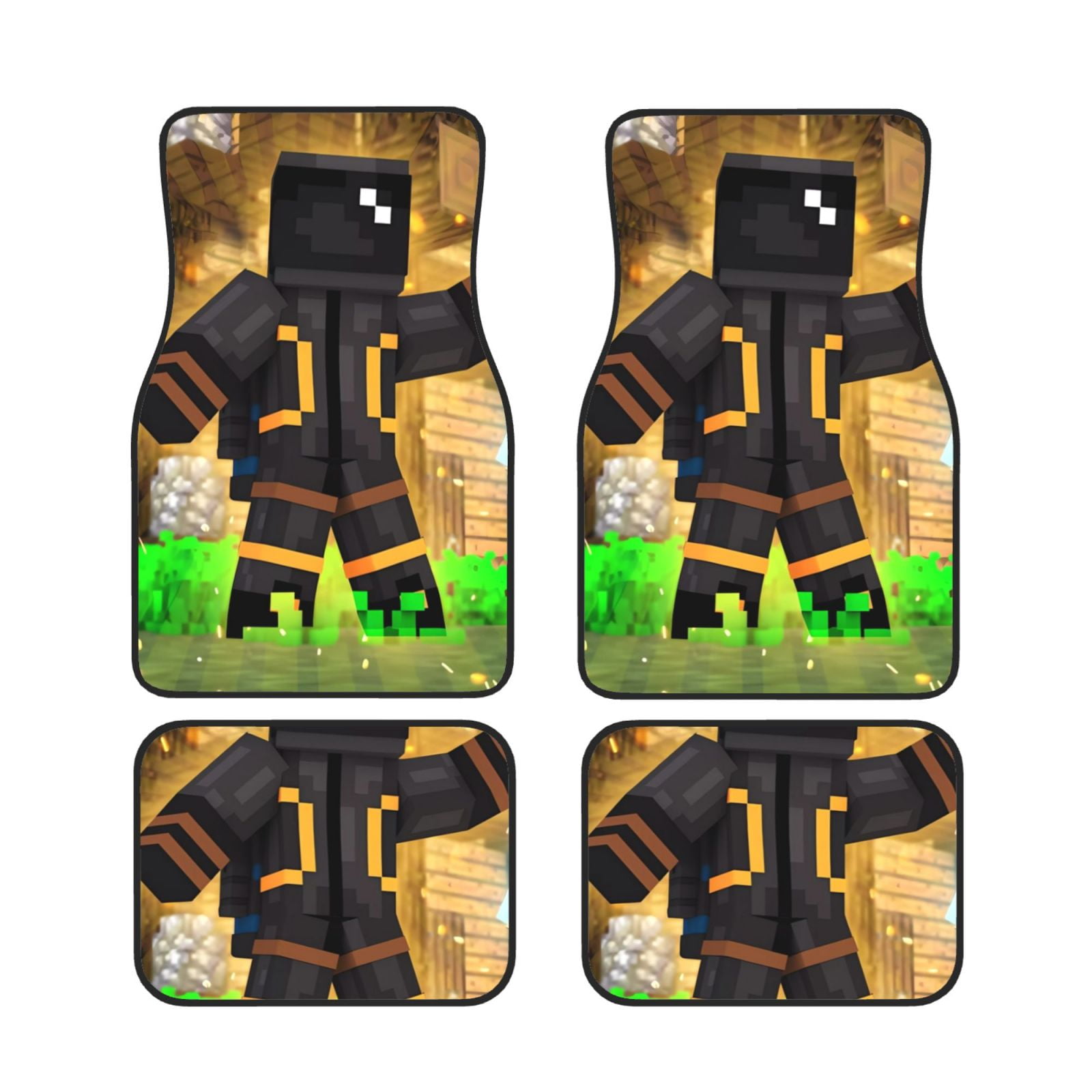 Gokiu Roblox for Car Floor Mats Set of 4 Universal Fit Automotive All ...