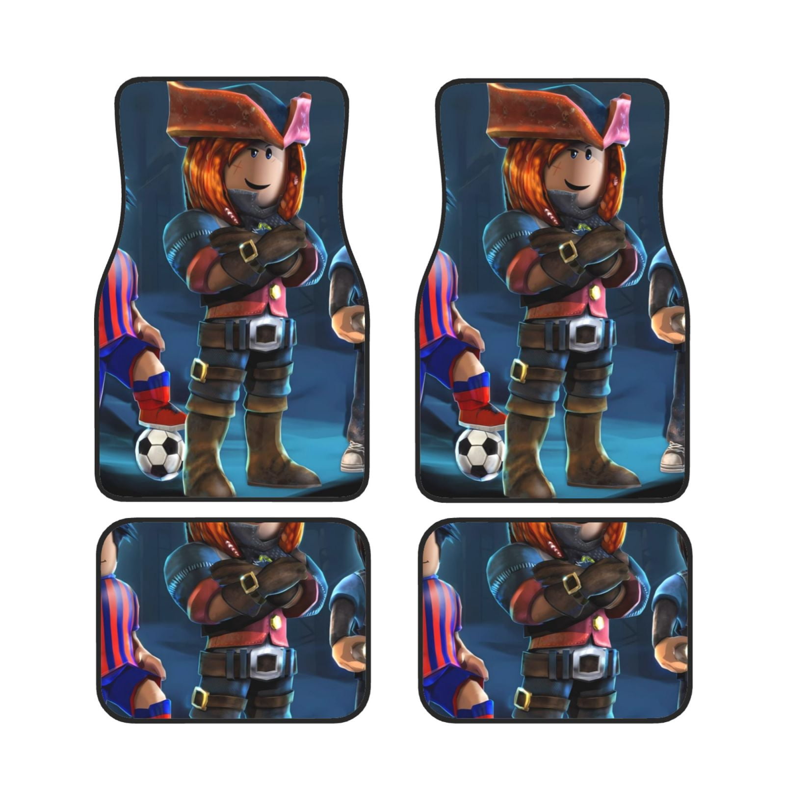 Gokiu Roblox for Car Floor Mats Set of 4 Universal Fit Automotive All ...