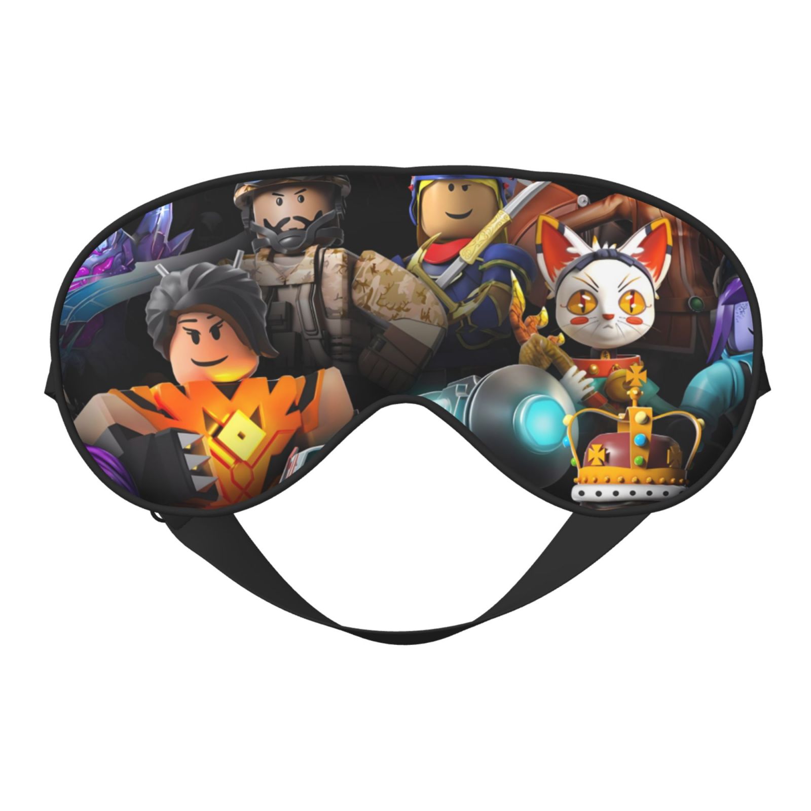 Gokiu Roblox for Sleep Mask Adjustable Double -Sided Eye Mask Soft ...