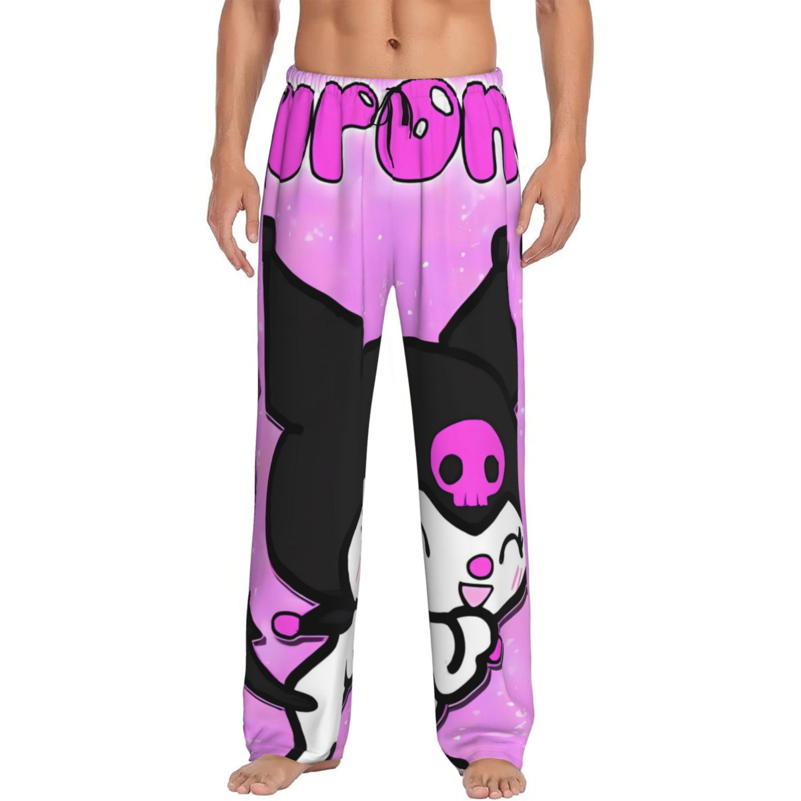 Gokiu Sanrio Mens Pajama Lounge Pants Drawstring Pj Casual Pajama ...