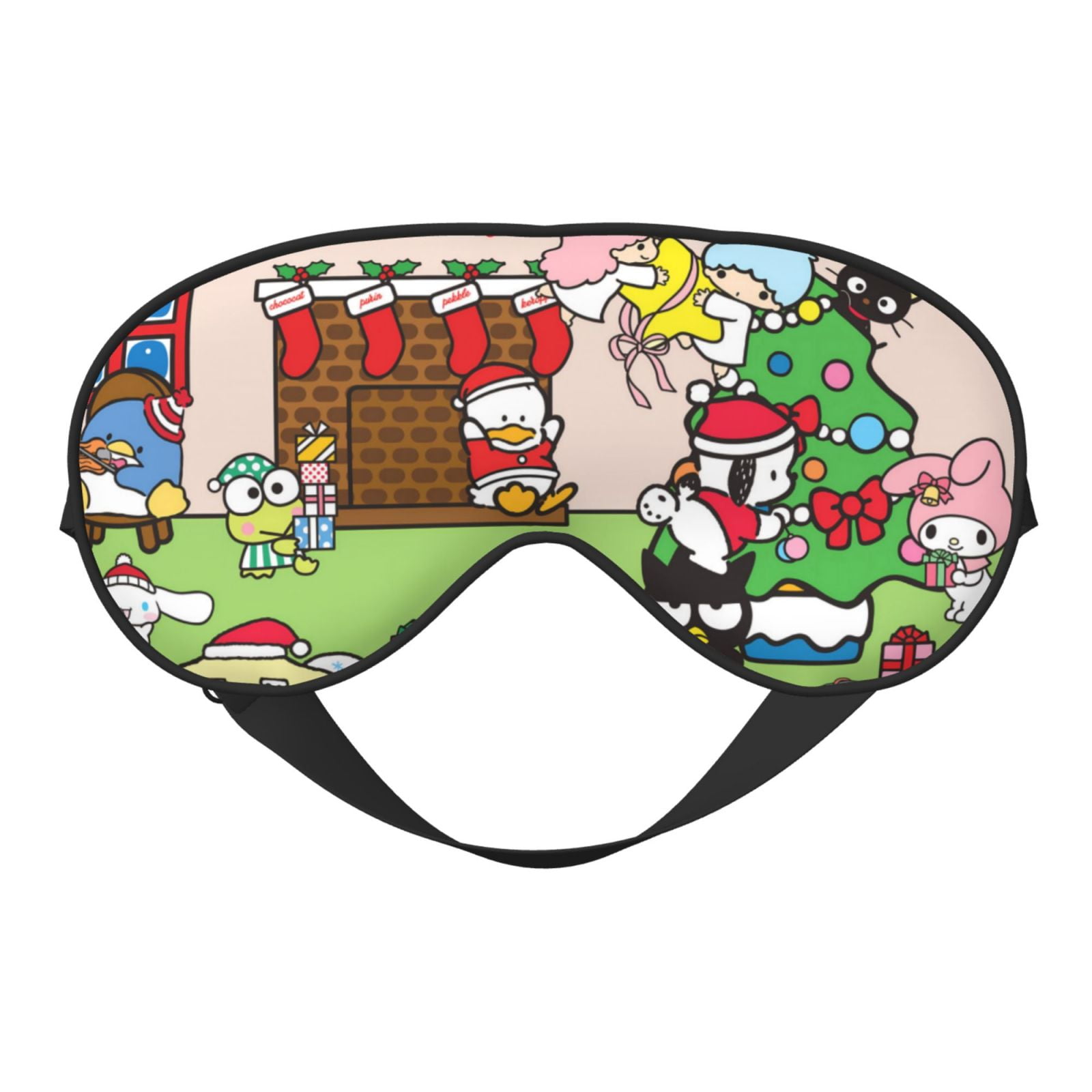 Gokiu Sanrio for Sleep Mask Adjustable Double -Sided Eye Mask Soft ...