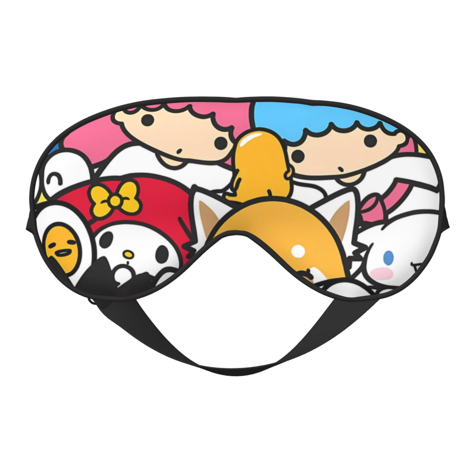 Gokiu Sanrio for Sleep Mask Adjustable Double -Sided Eye Mask Soft ...