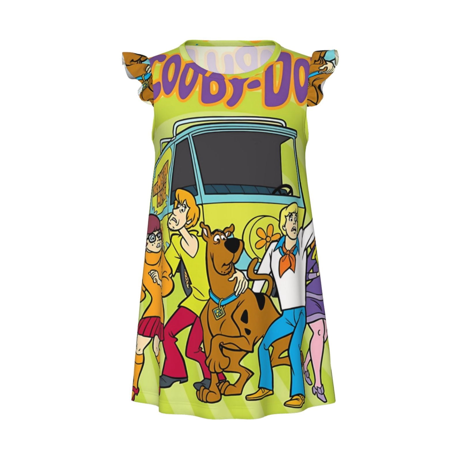 Gokiu Scooby-Doo Girls Nightgowns Princess Nightgown Toddler Sleepwear ...