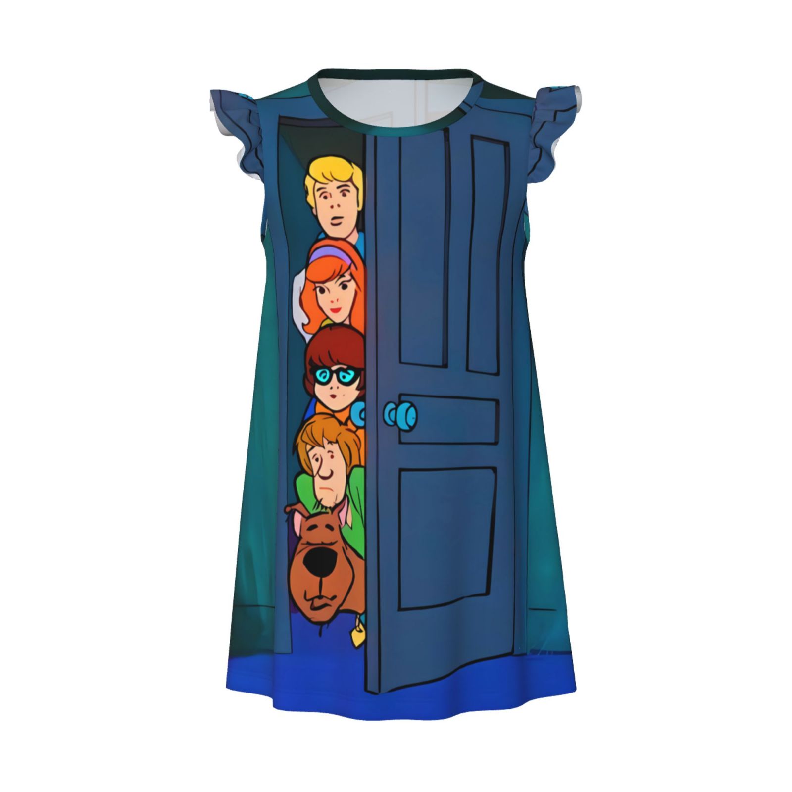Gokiu Scooby-Doo Girls Nightgowns Princess Nightgown Toddler Sleepwear ...