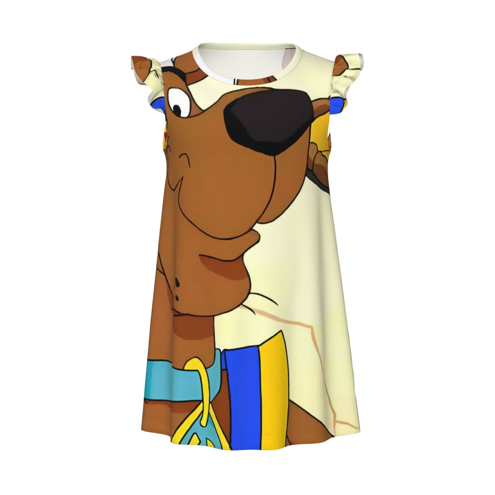Gokiu Scooby-Doo Girls Nightgowns Princess Nightgown Toddler Sleepwear ...