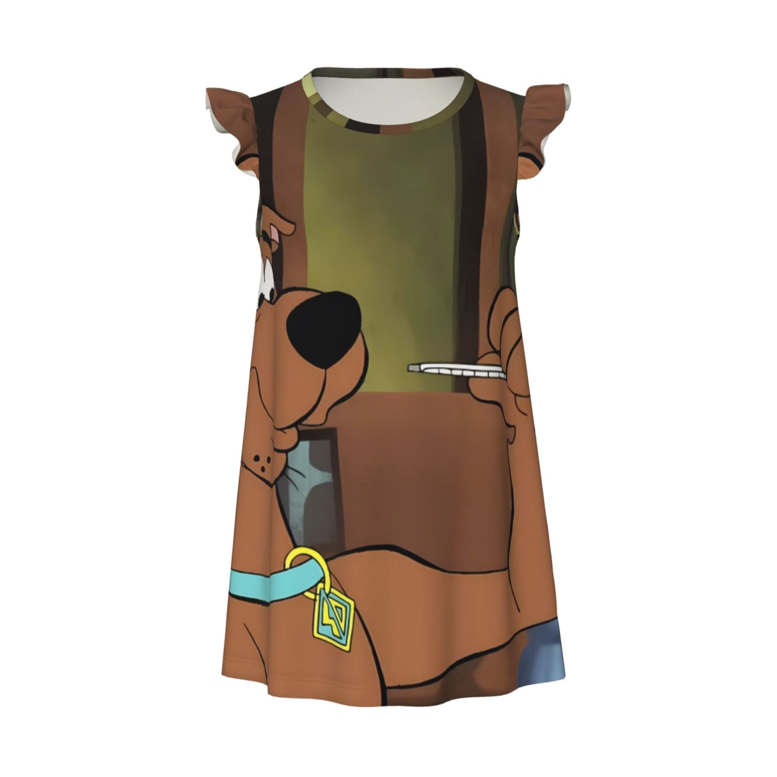 Gokiu Scooby-Doo Girls Nightgowns Princess Nightgown Toddler Sleepwear ...